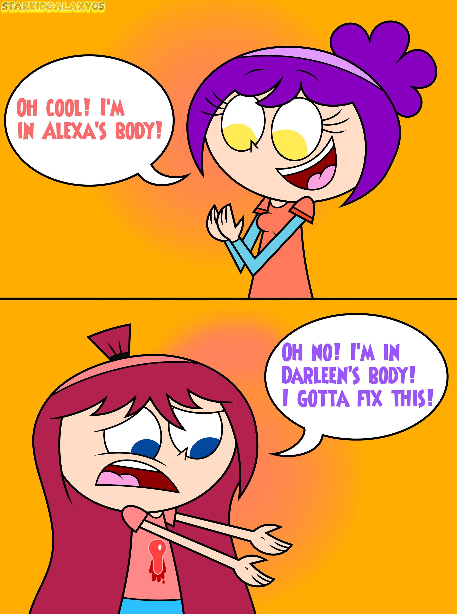 ArtStation - Alexa and Darleen Swapped Bodies