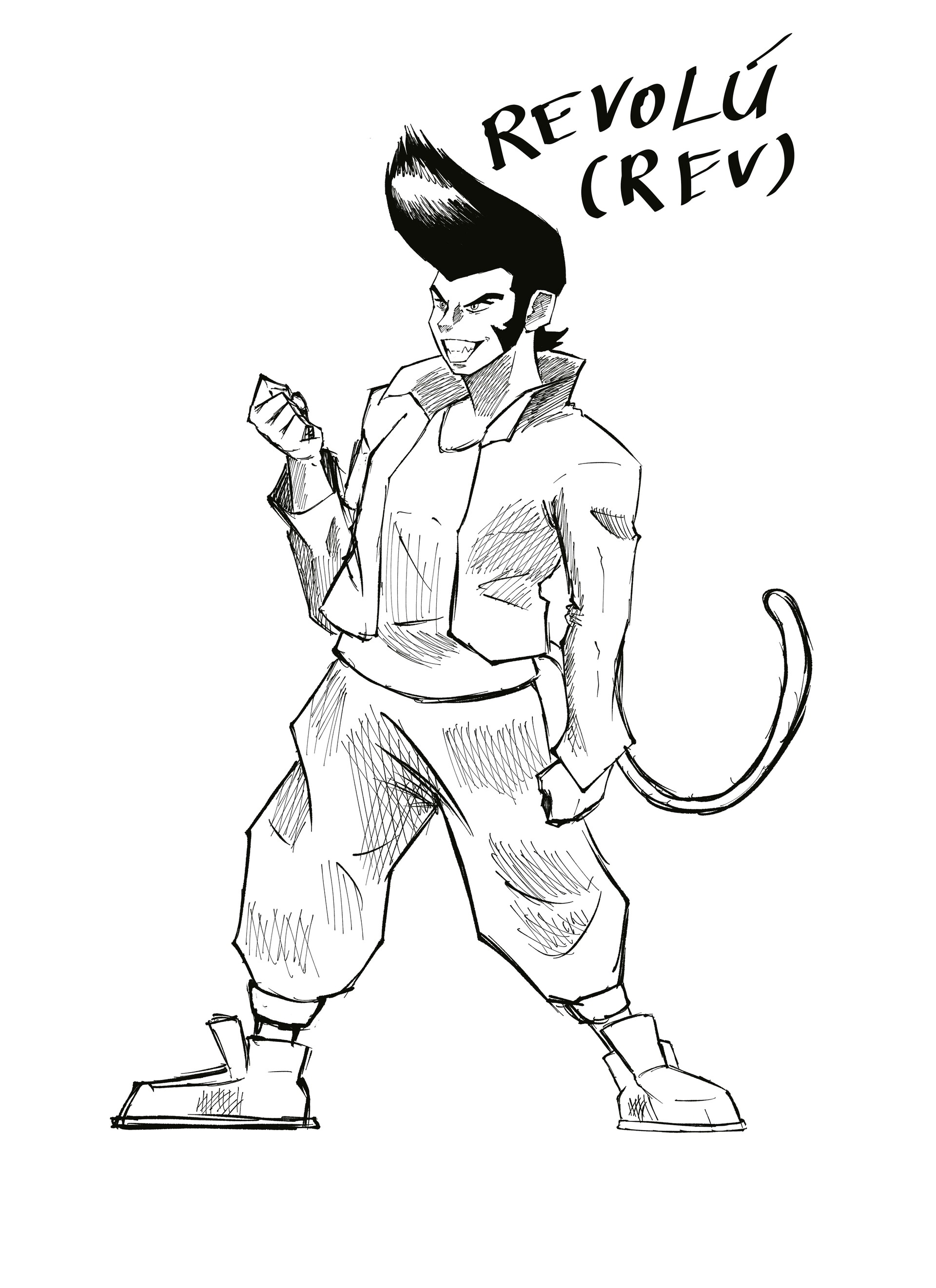 ArtStation - Revolu Character Idea