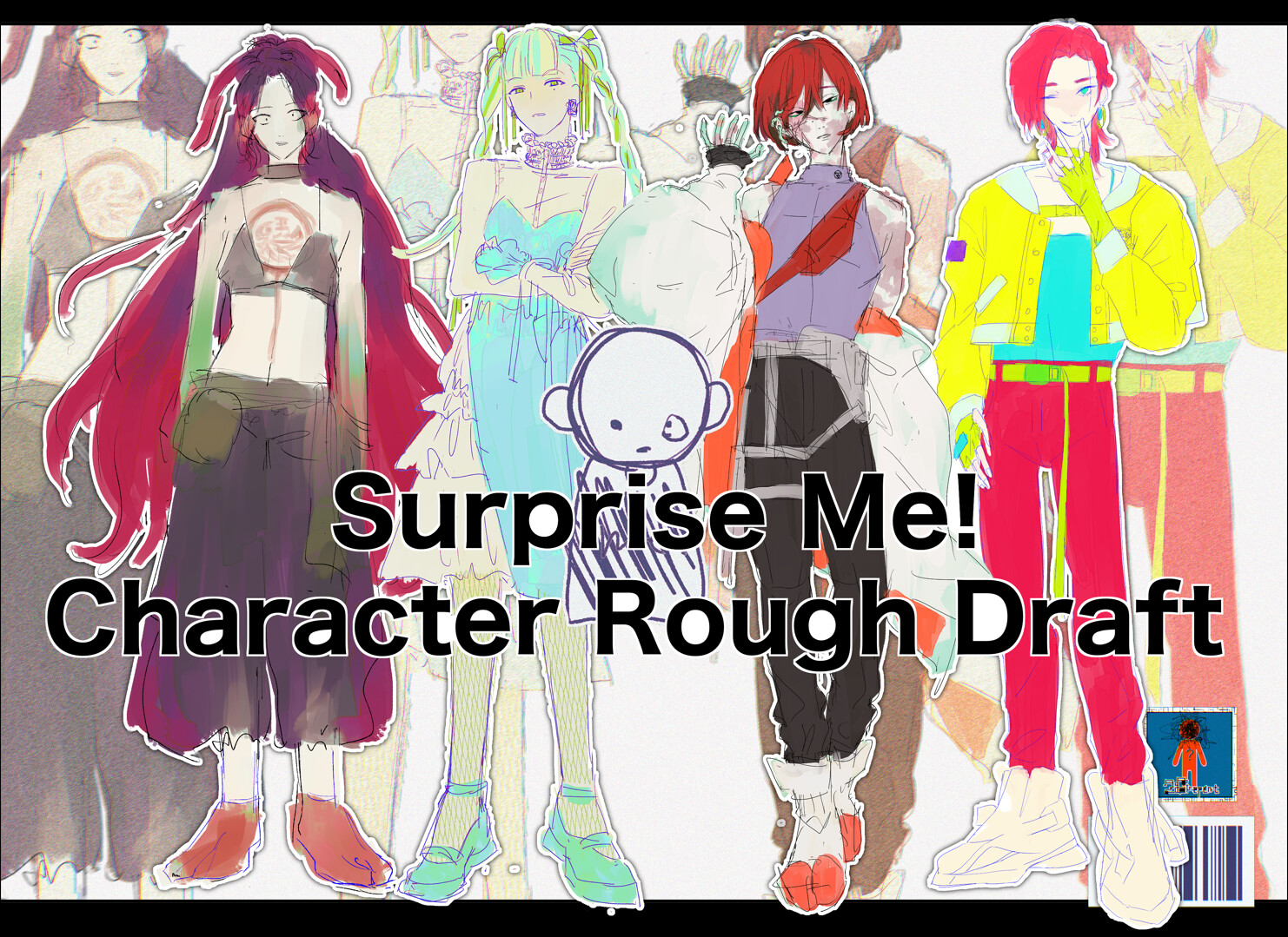 ArtStation - Character rough draft