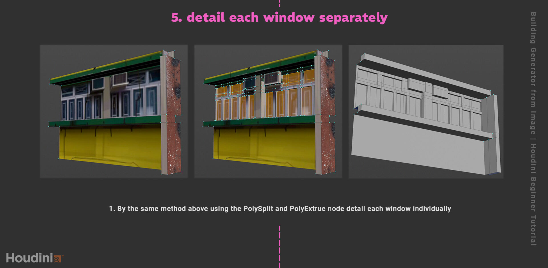 Radu Cius - Building Generator from Images: Houdini 20.5 Tutorial