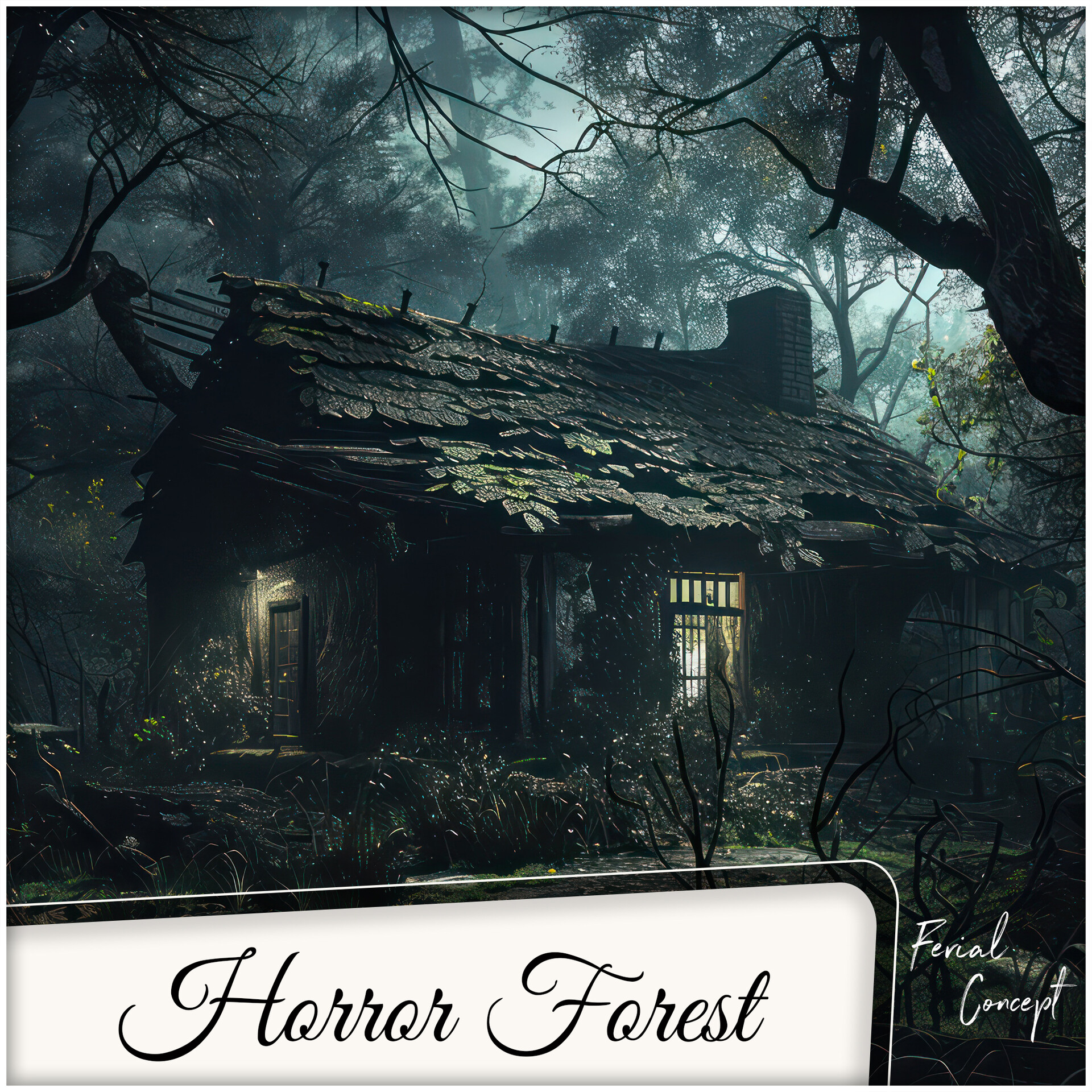 Ferial Concept - 🔹210 Horror Forest - Environment Concept Reference ...