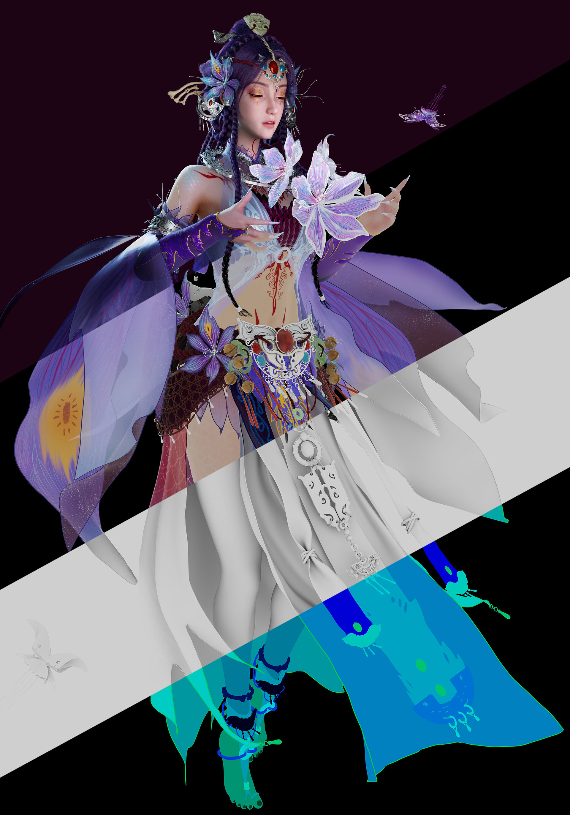 巧课力 CGmomo - 【学员作品】陈欢---《腐草为萤》