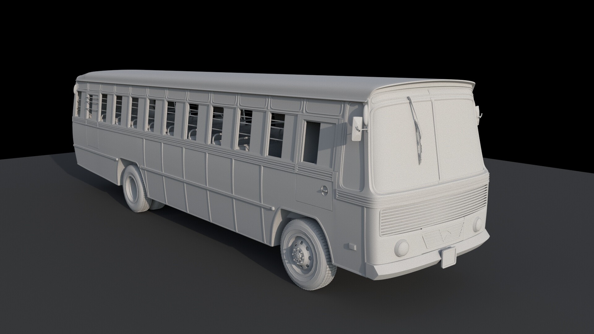 ArtStation - 90S BUS