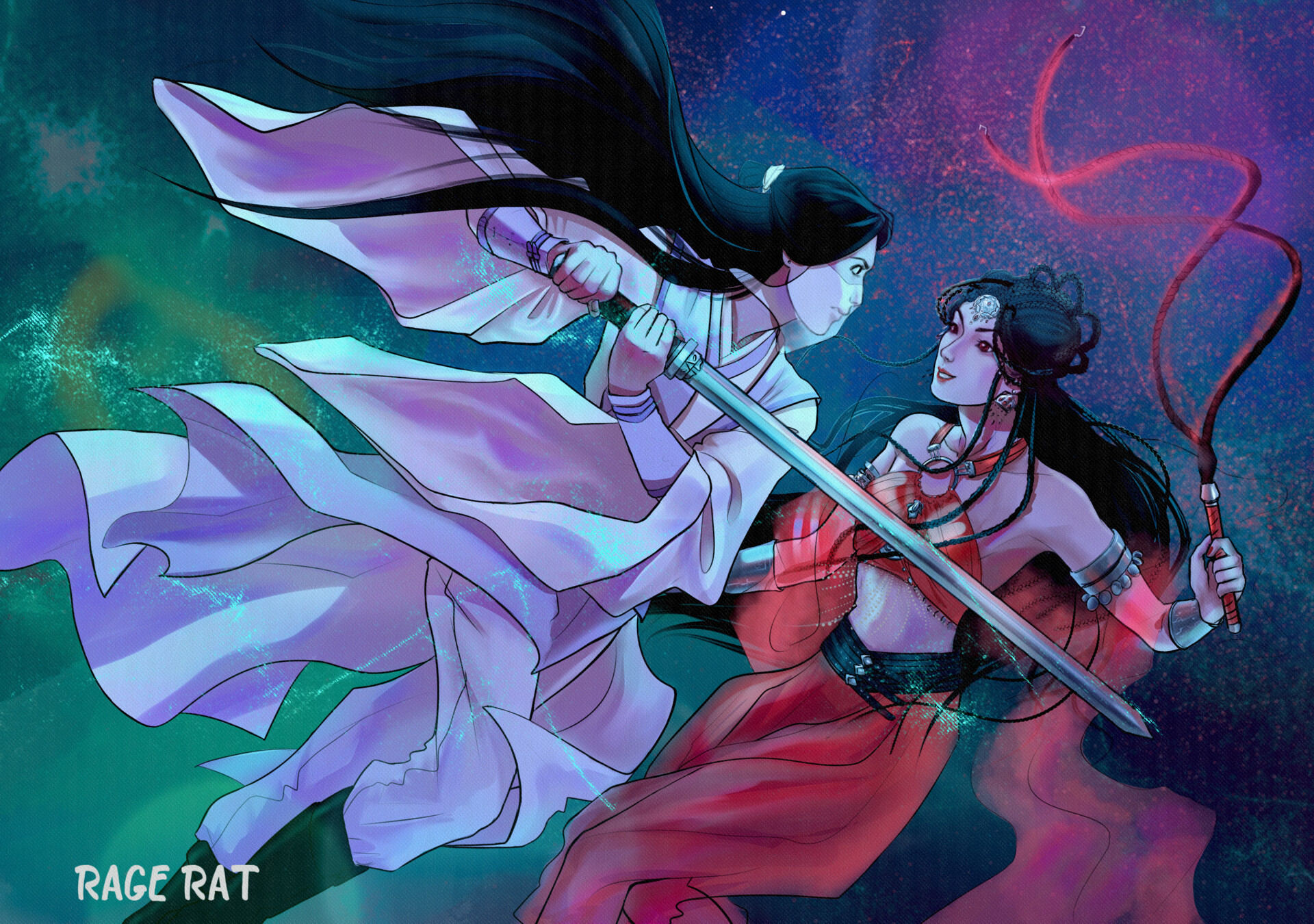 ArtStation - Liu Mingyan and Sha Hualing of SVSSS