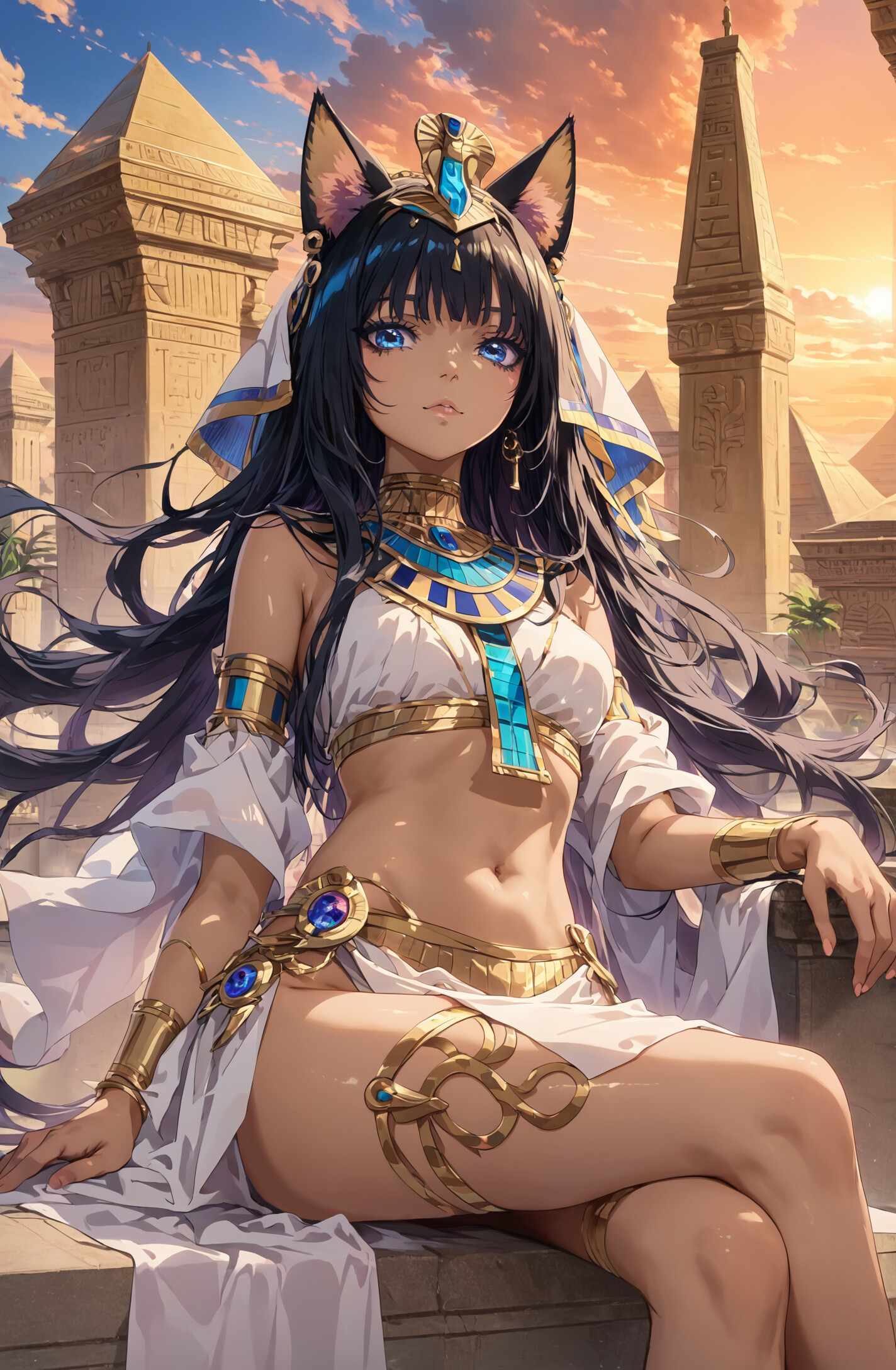 ArtStation - EGYPTIAN CATGIRL 03
