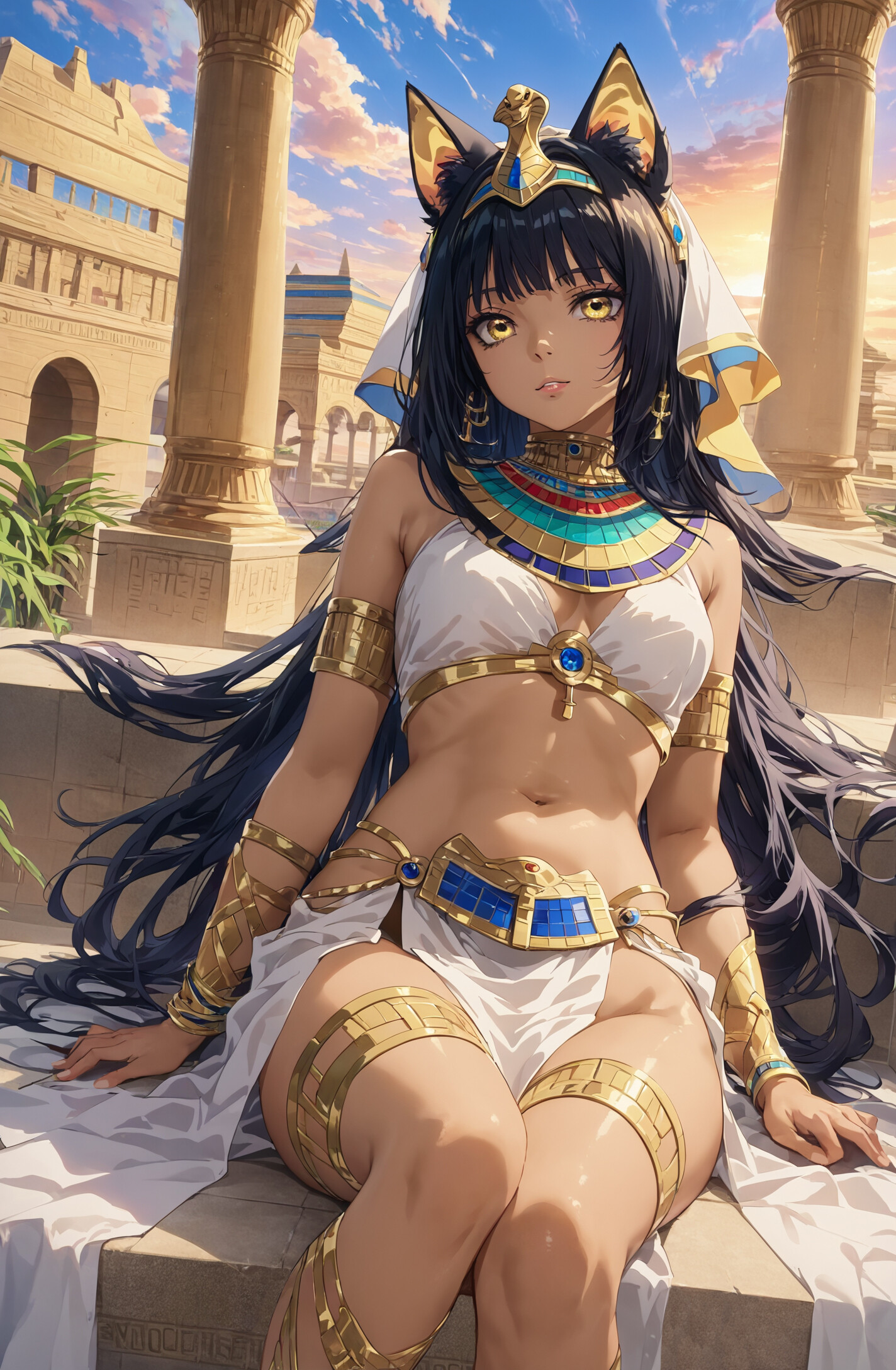 ArtStation - EGYPTIAN CATGIRL 05