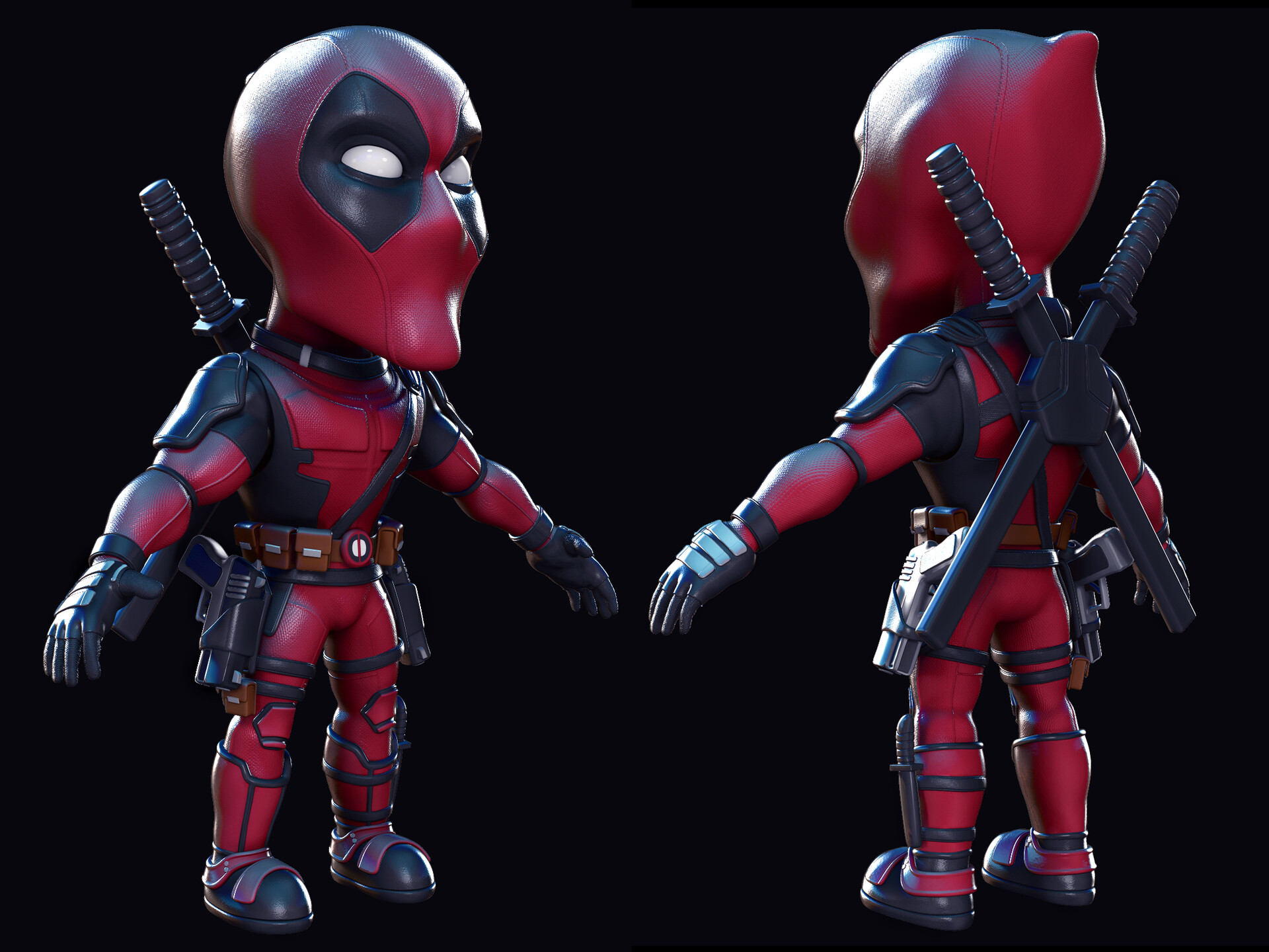 ArtStation - Deadpool fan art