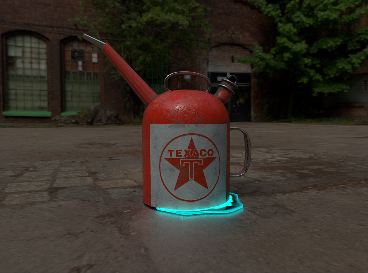 ArtStation - Texaco Gaming Asset