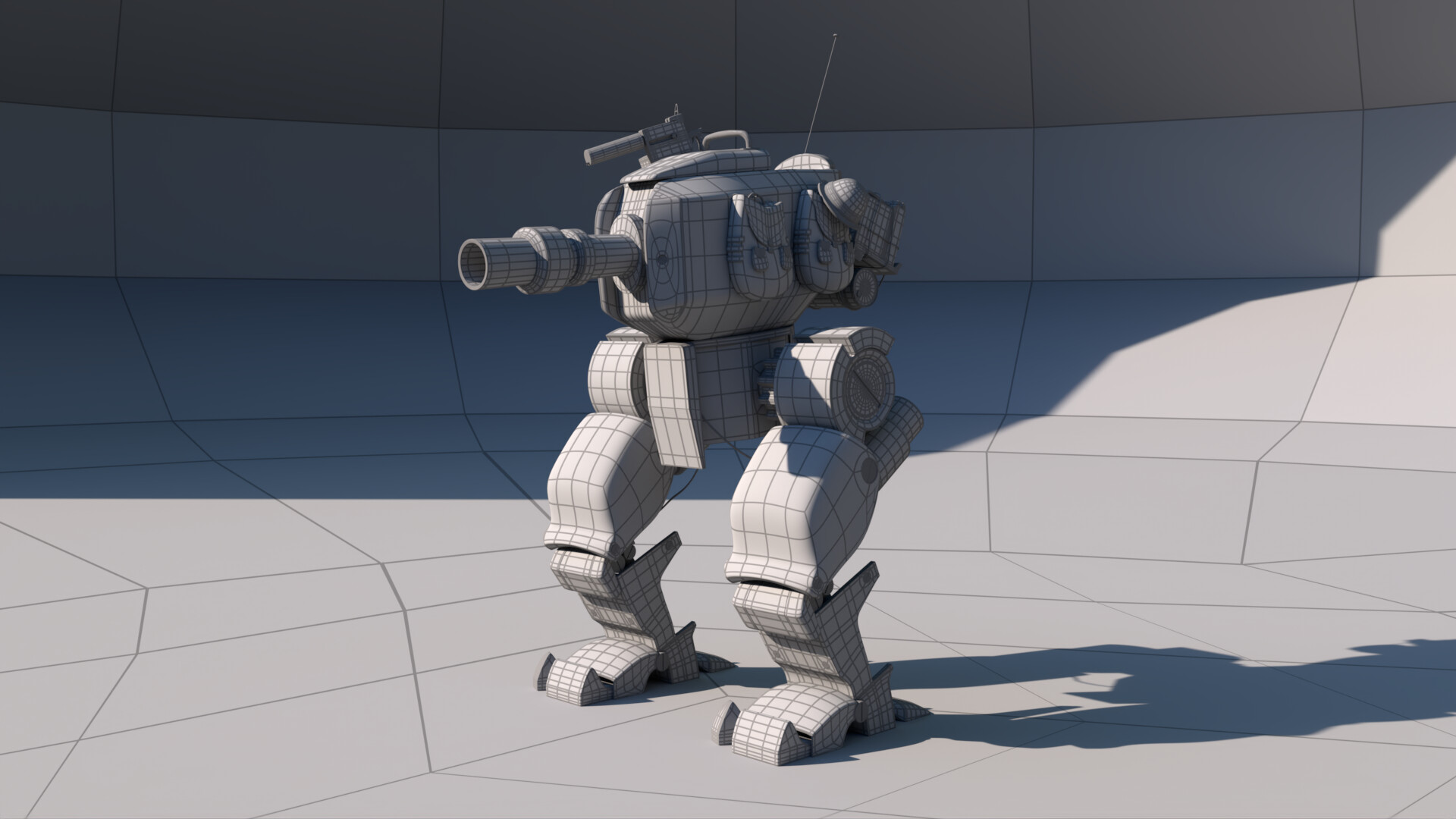 ArtStation - Project 3D Meca