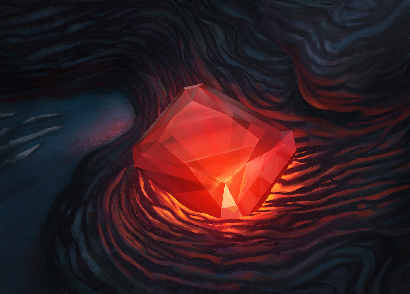 ArtStation - Gemstone Ruby