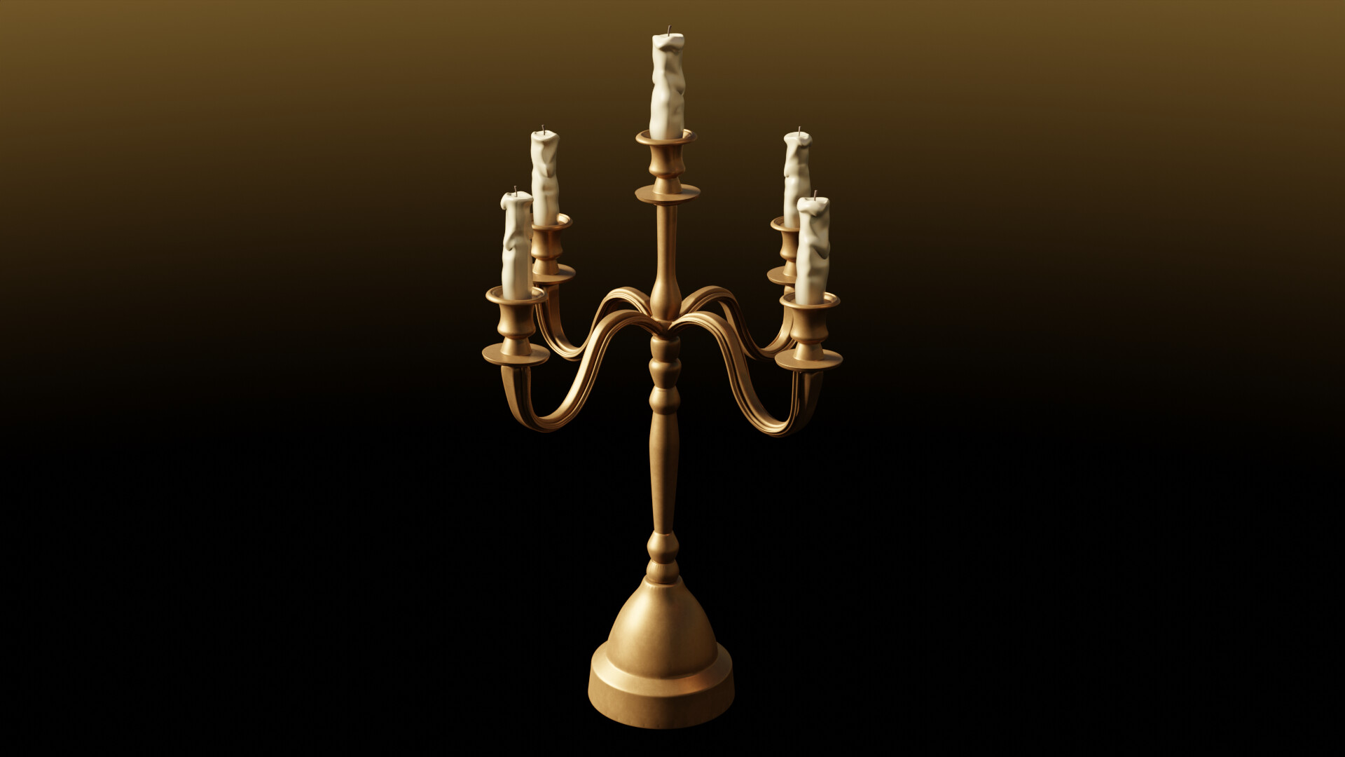 ArtStation - Candlestick 3D