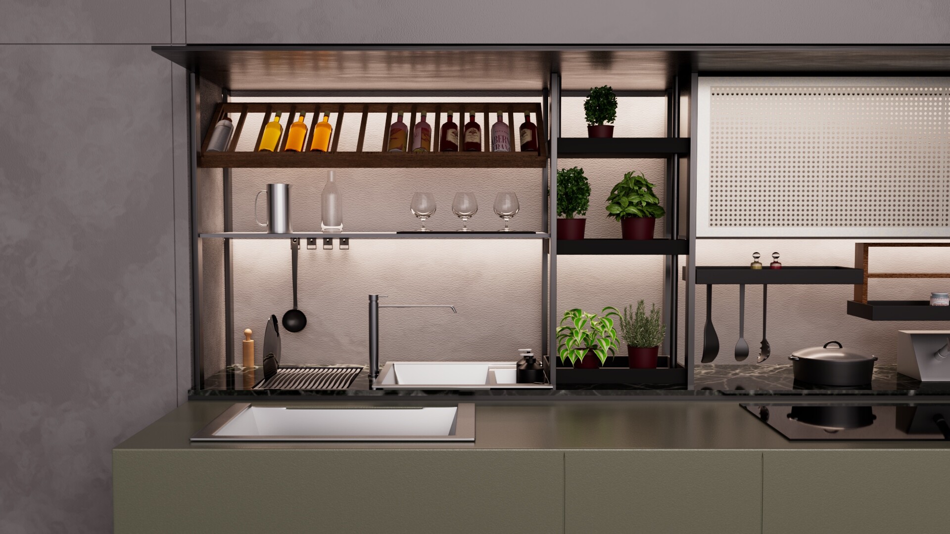 ArtStation - Kitchen Visualization