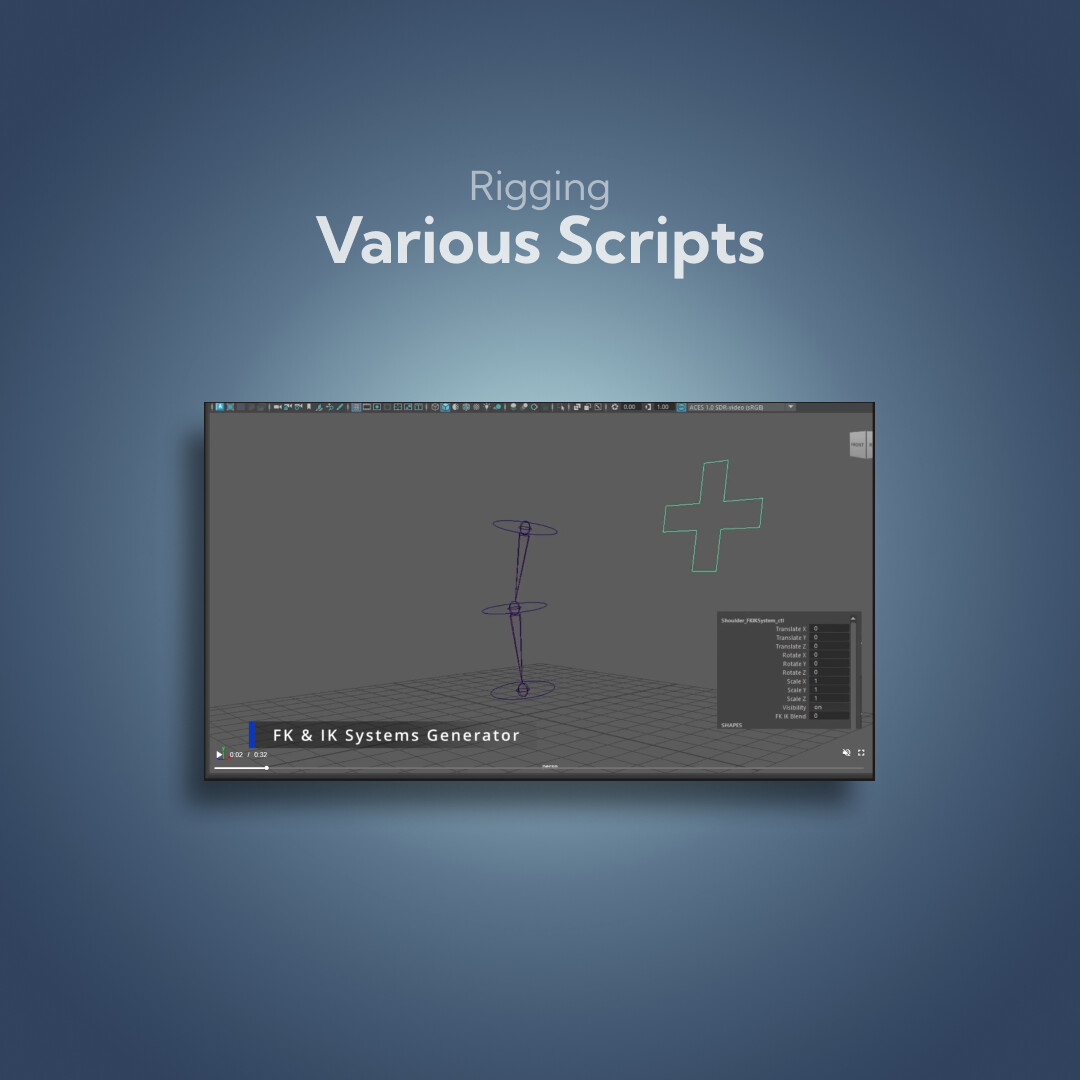 ArtStation - Rigging Scripts