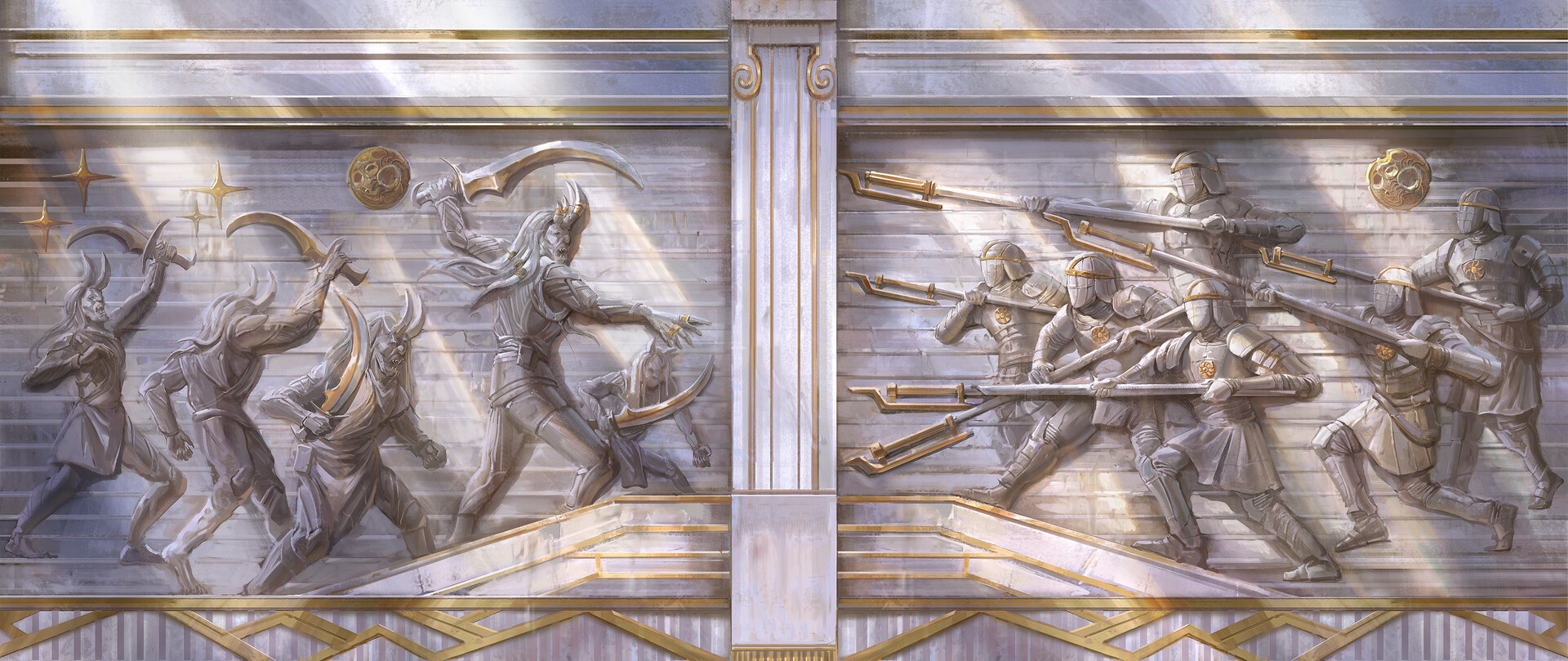 ArtStation - Reversible bas-relief art-1