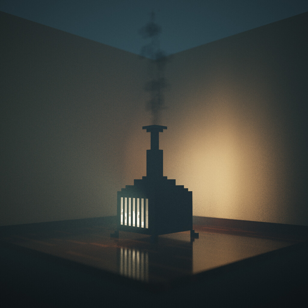 ArtStation - A furnace thing