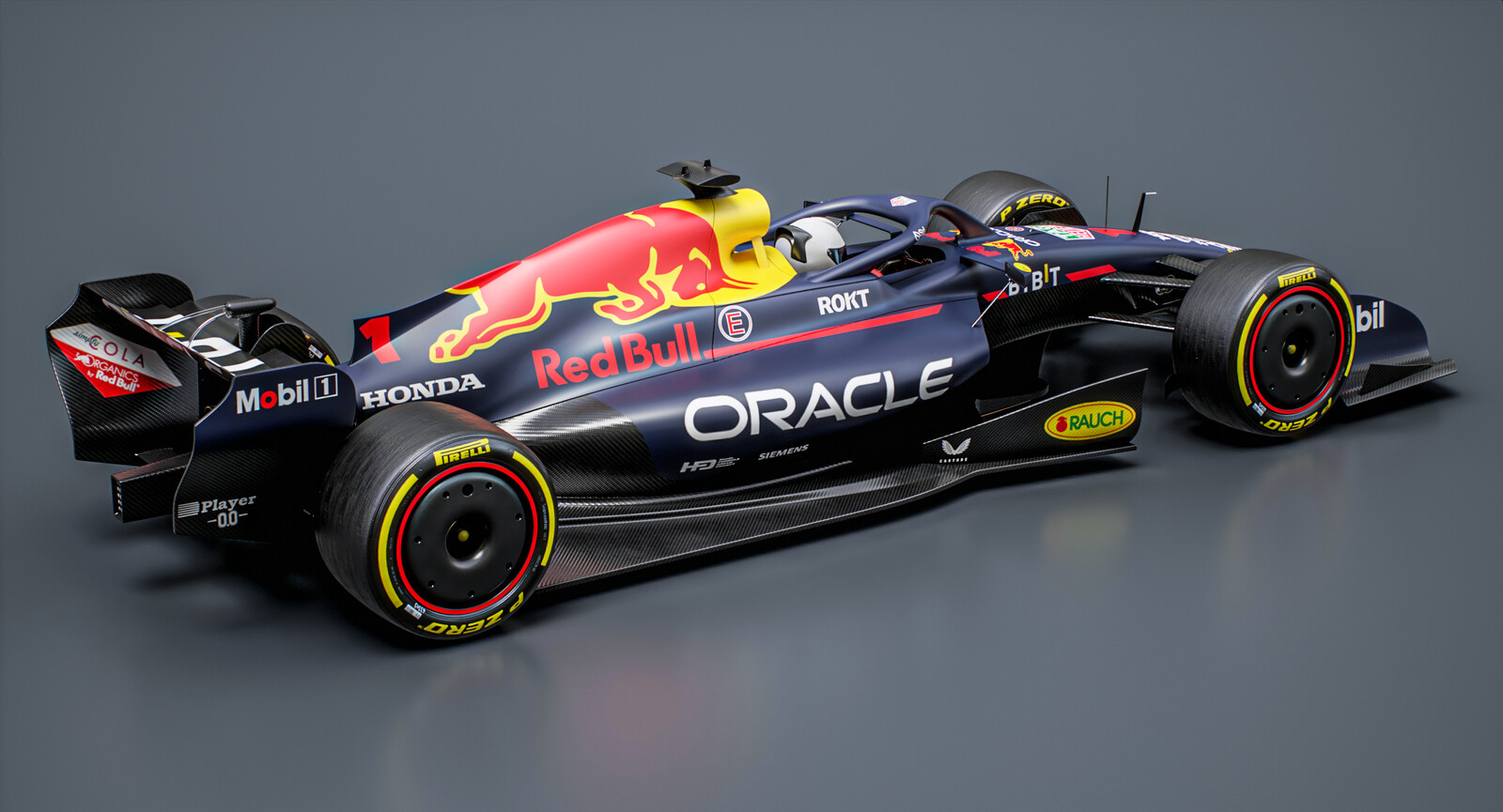 OpticalDreamSoft - Formula 1 2026 F1 Red Bull Livery Concept Race Car ...