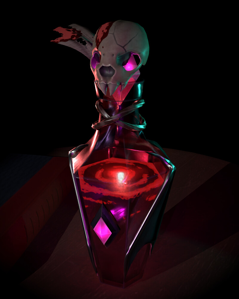 ArtStation - Vampire Potion - 3D Model