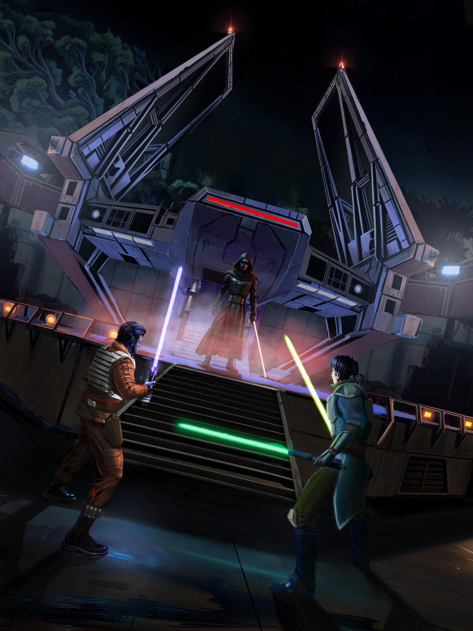 ArtStation - Duel of the Brothers' Fate