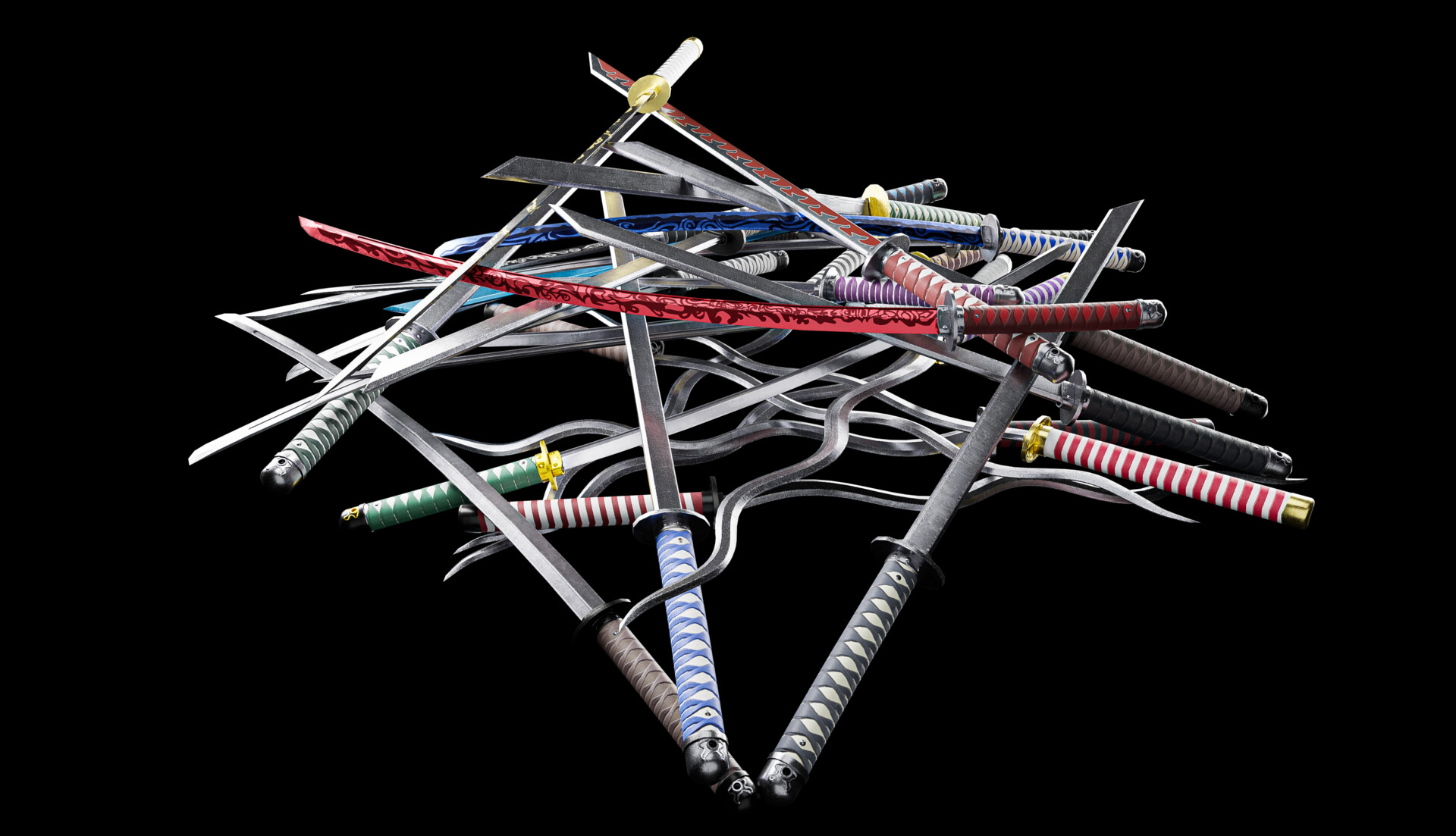 ArtStation - Sword skins for Koa Games