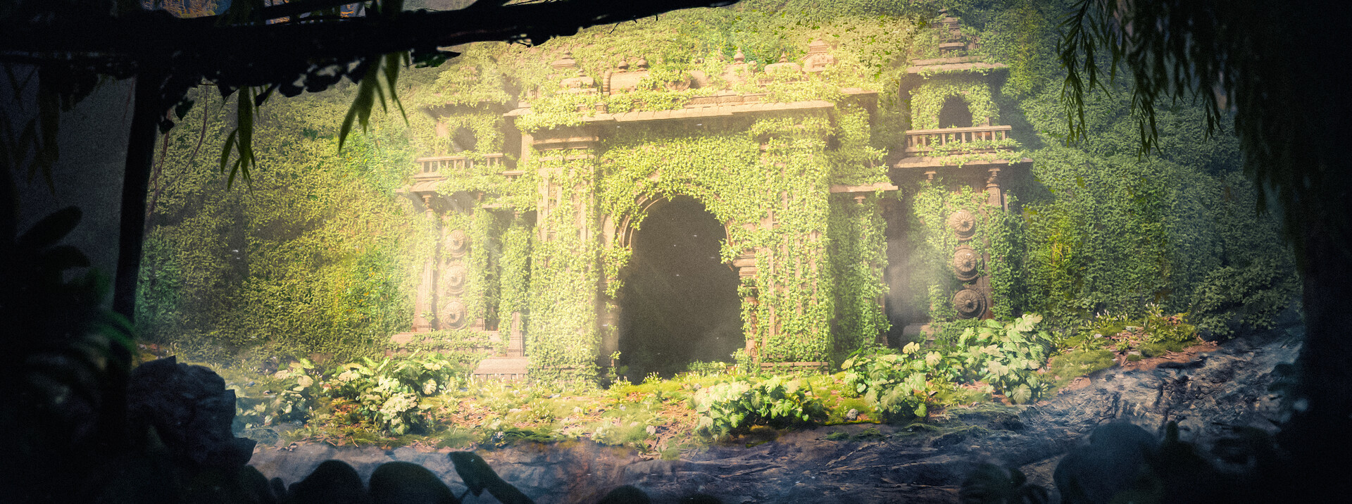 ArtStation - The lost Temple complex