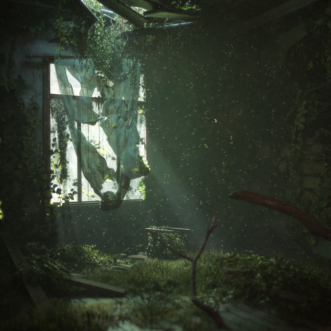 ArtStation - Abandoned house