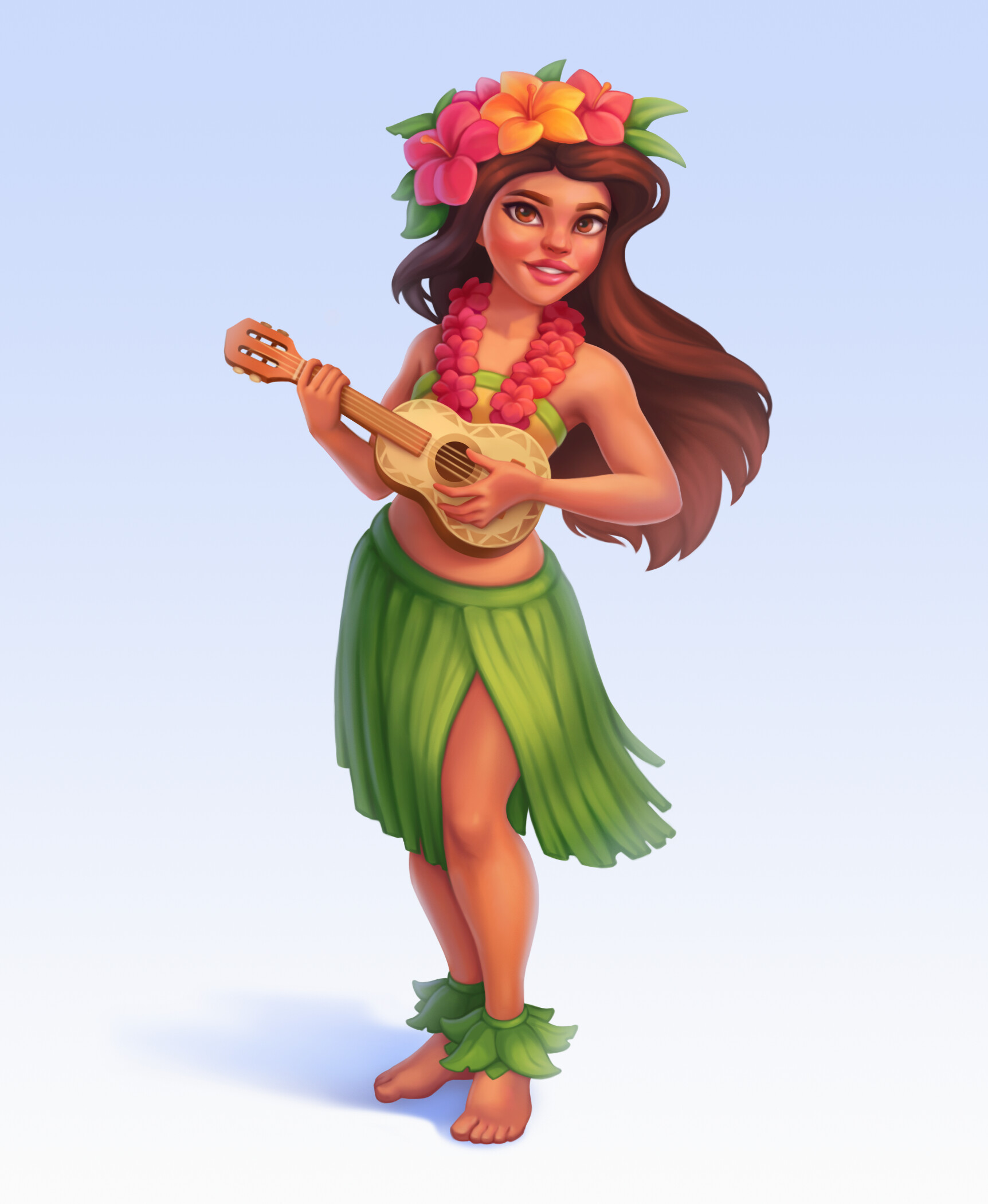 ArtStation - Island Girl