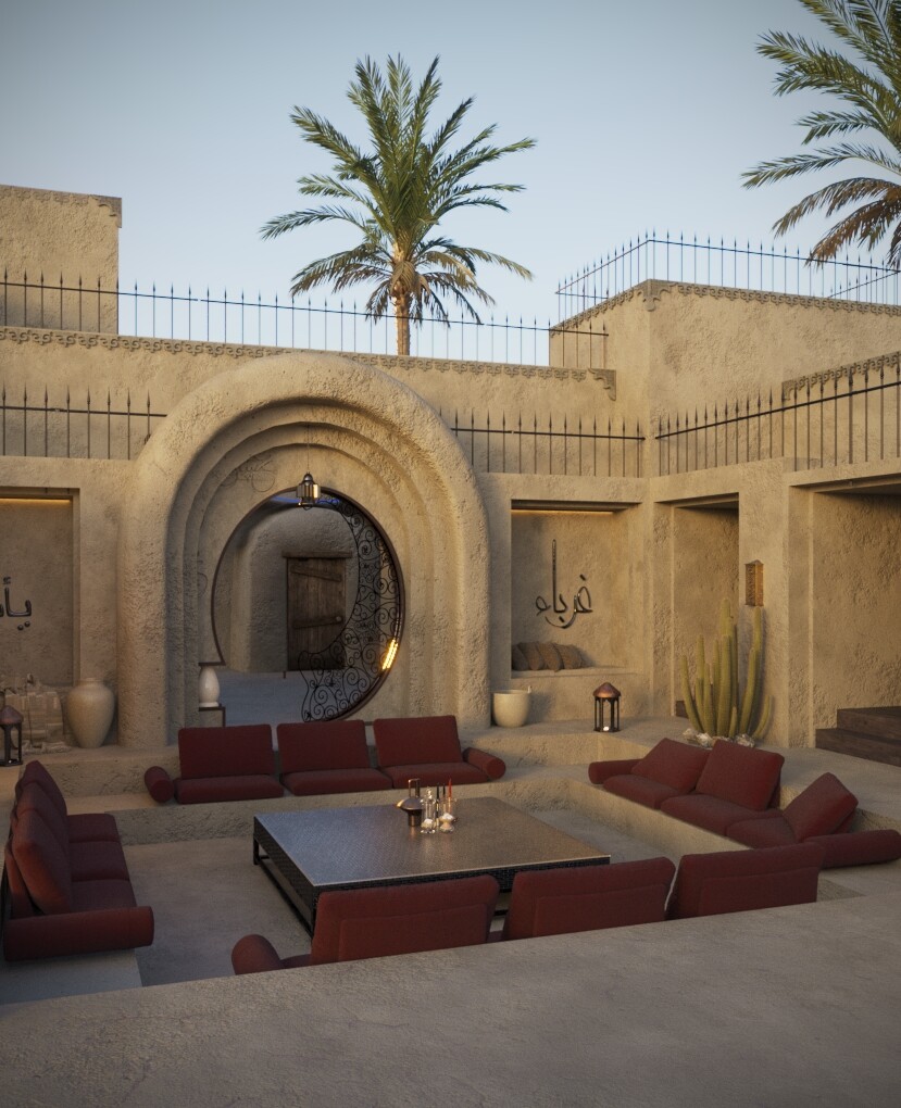 ArtStation - Arabian exterior