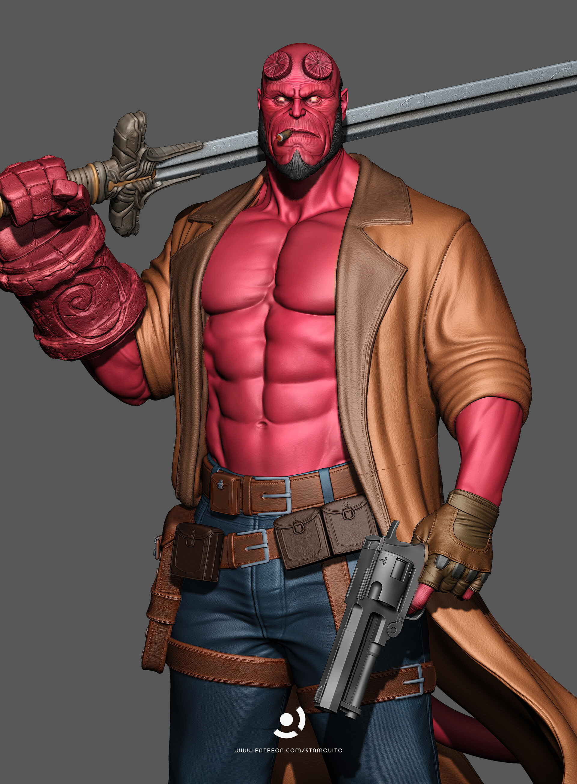 ArtStation - HELLBOY