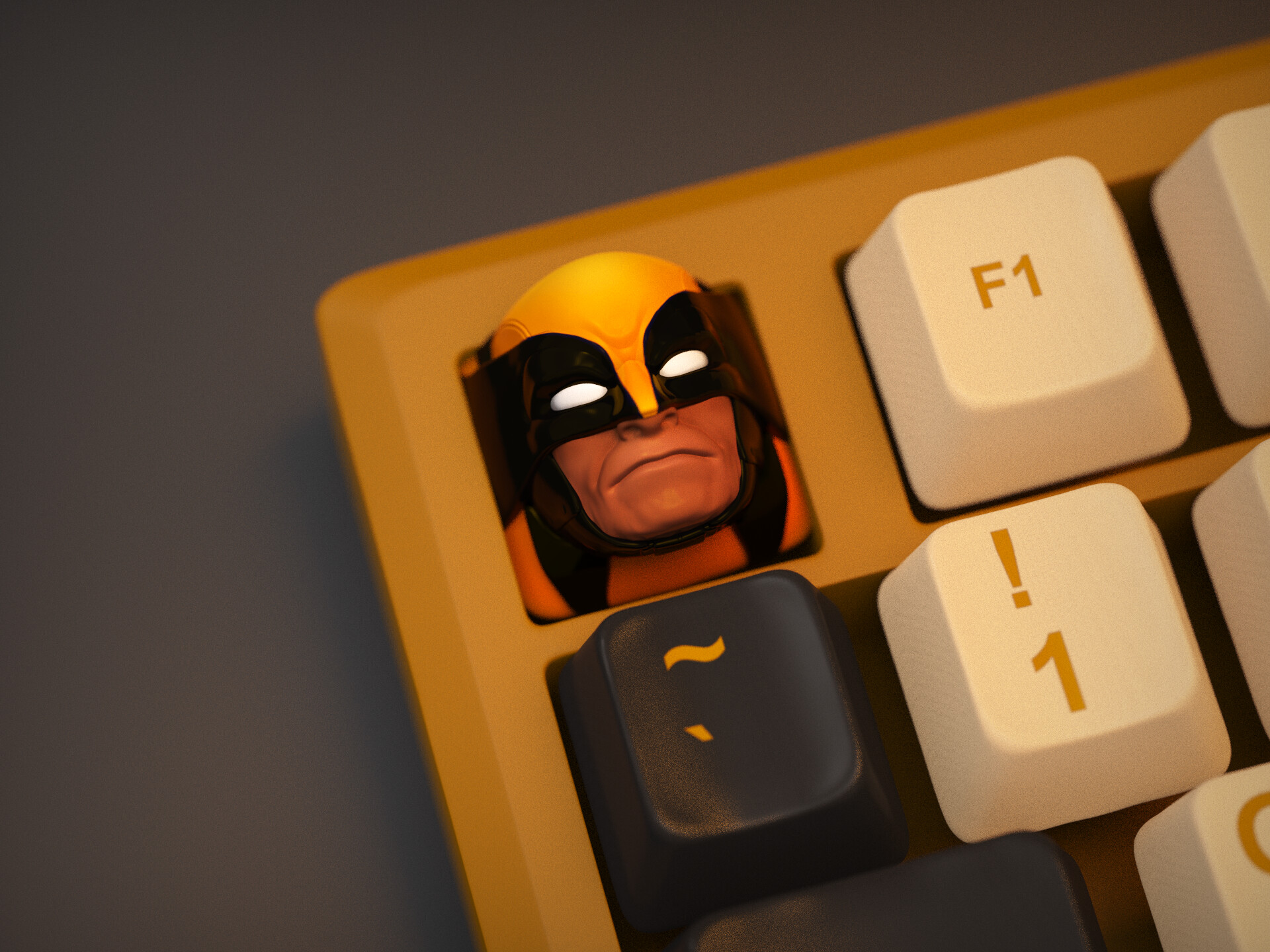 ArtStation - Wolverine Artisan Keycap