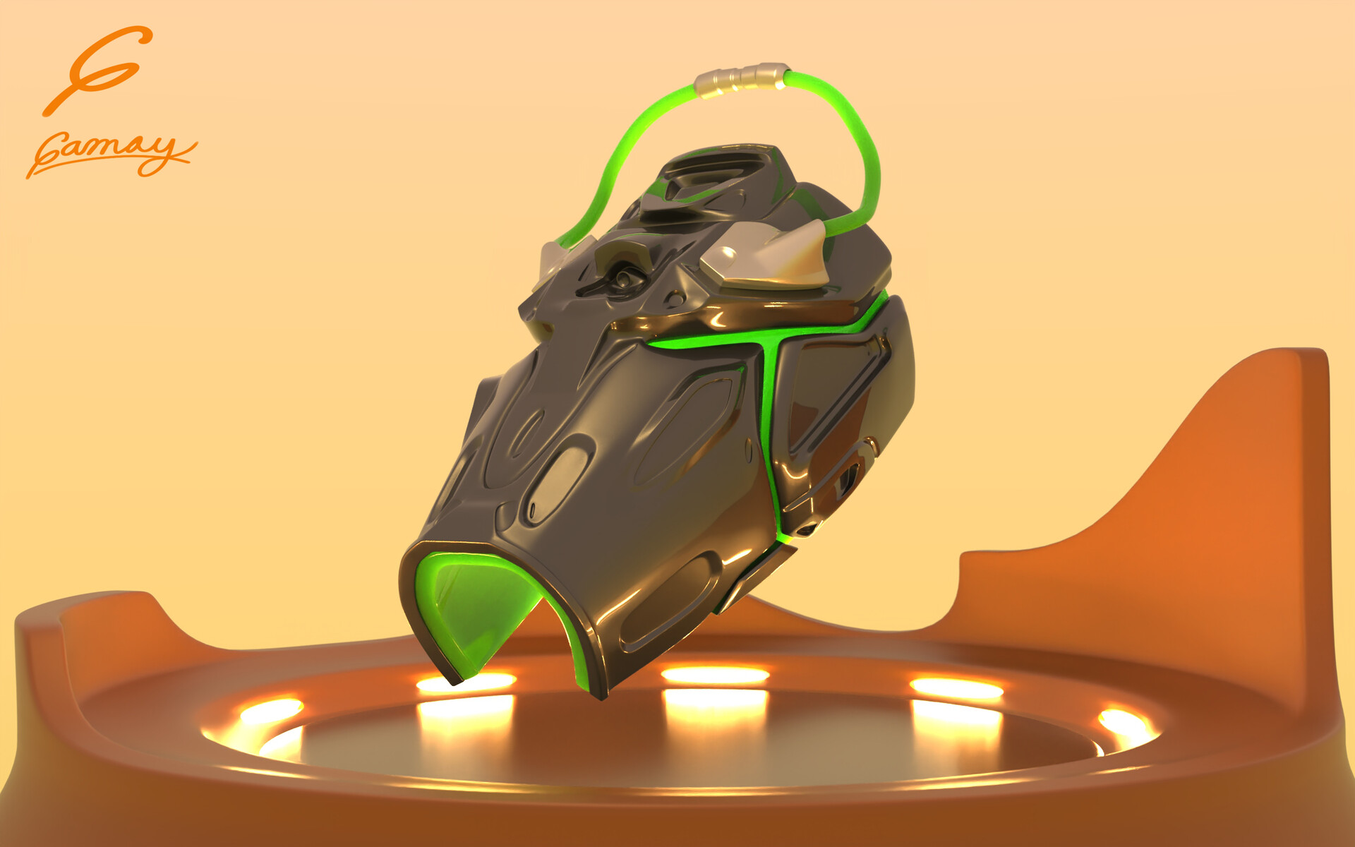 ArtStation - Alien Tech Armguards