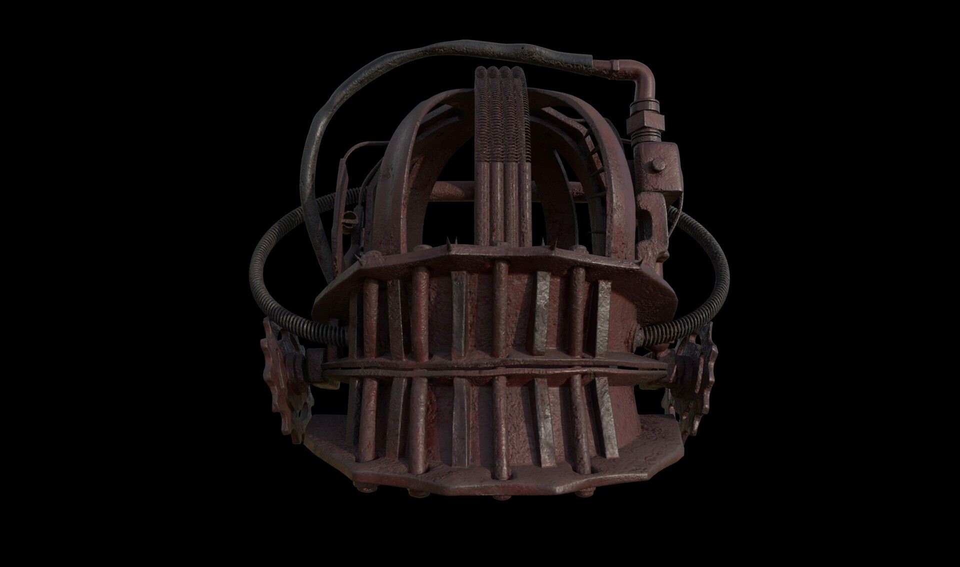 ArtStation - Scary helmet
