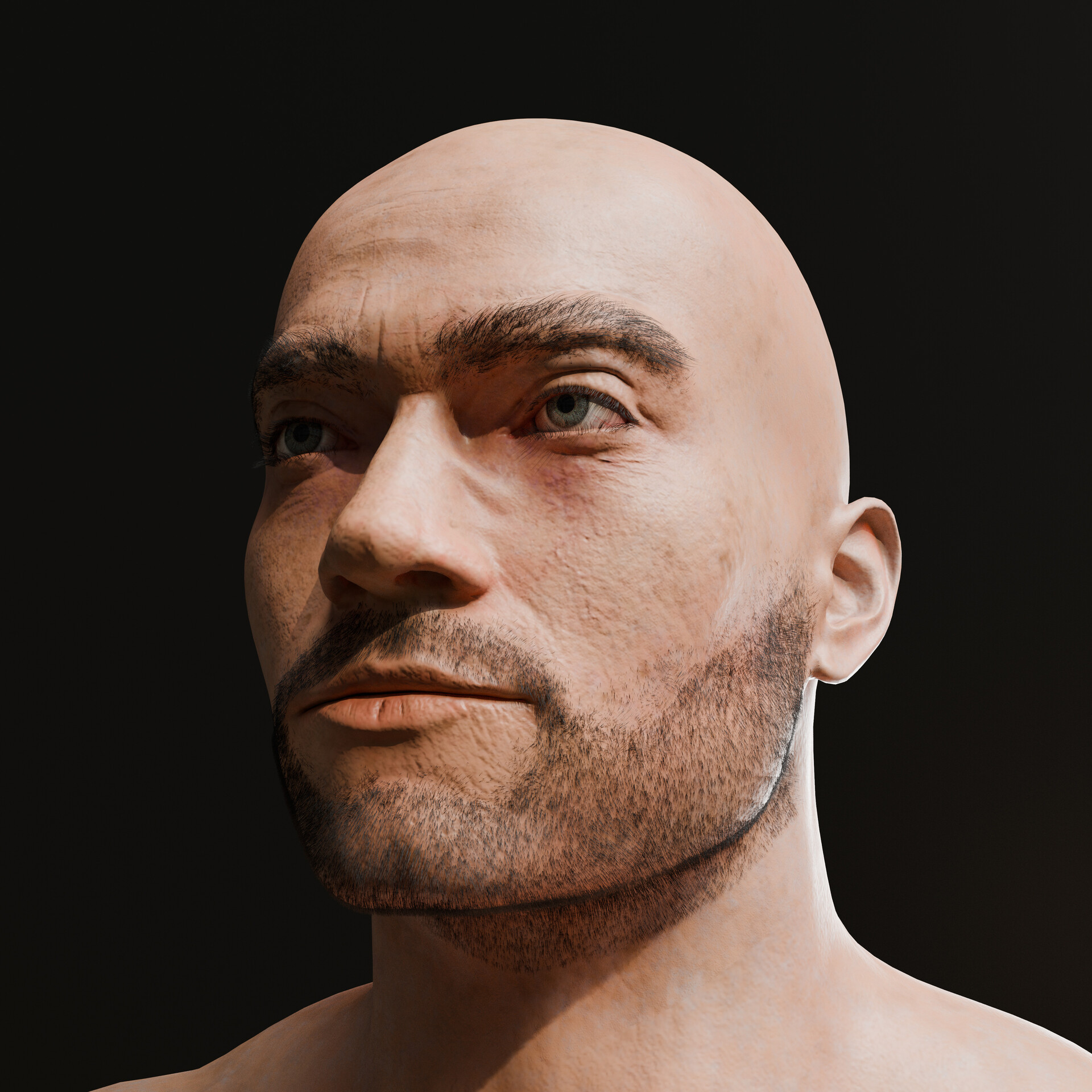 karan kumar - Digital human face model