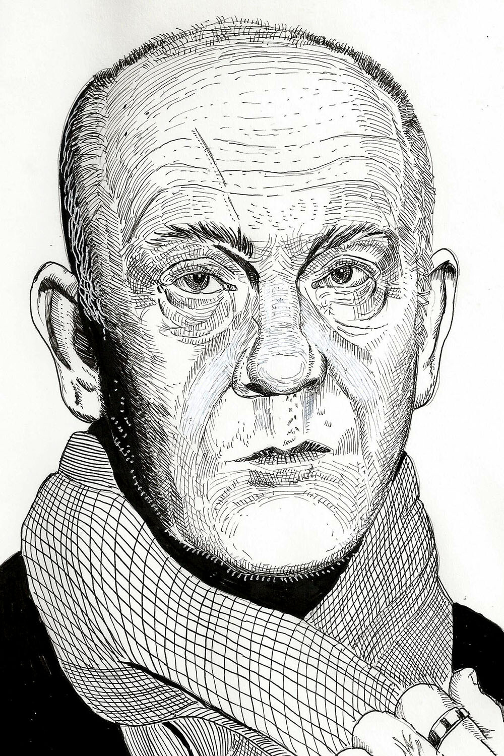 ArtStation - Portrait Drawing of John Malkovich