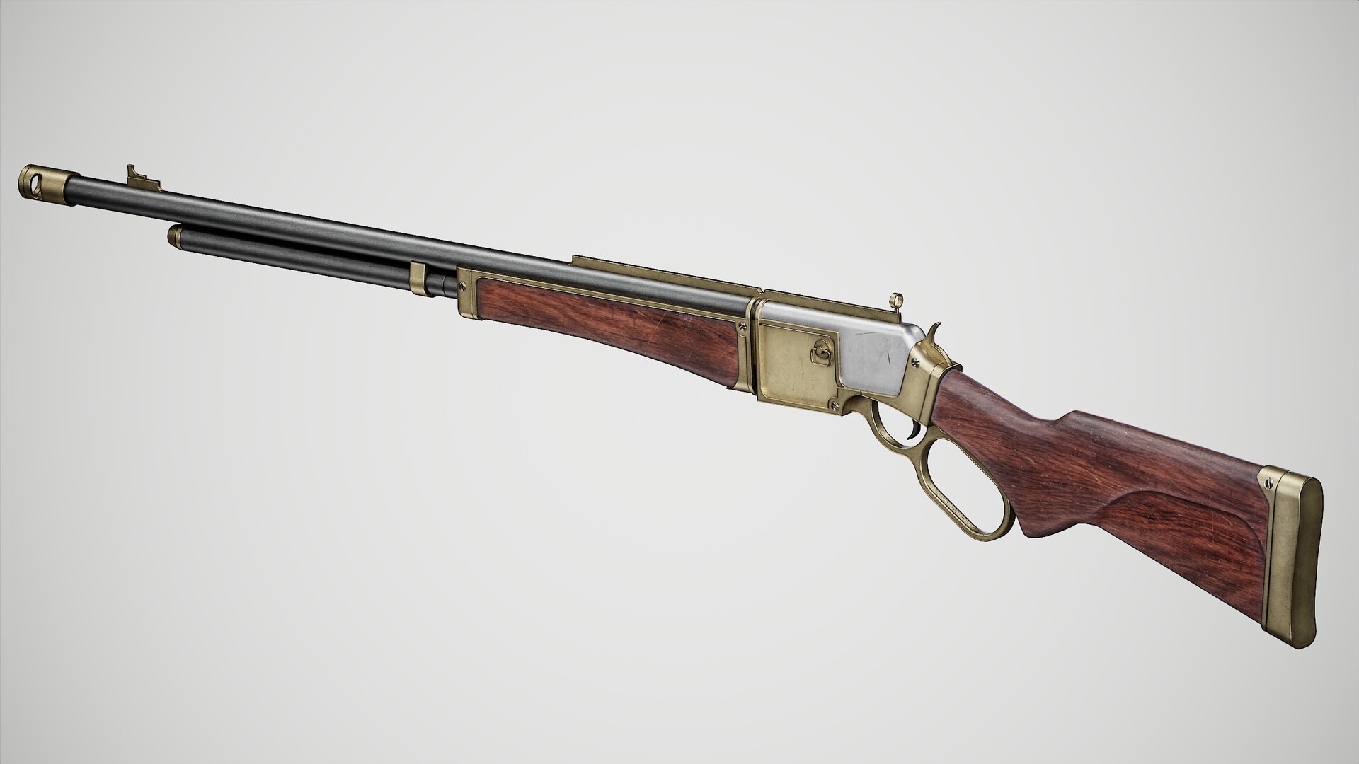 Connor Evans - Steampunk Repeating Rifle