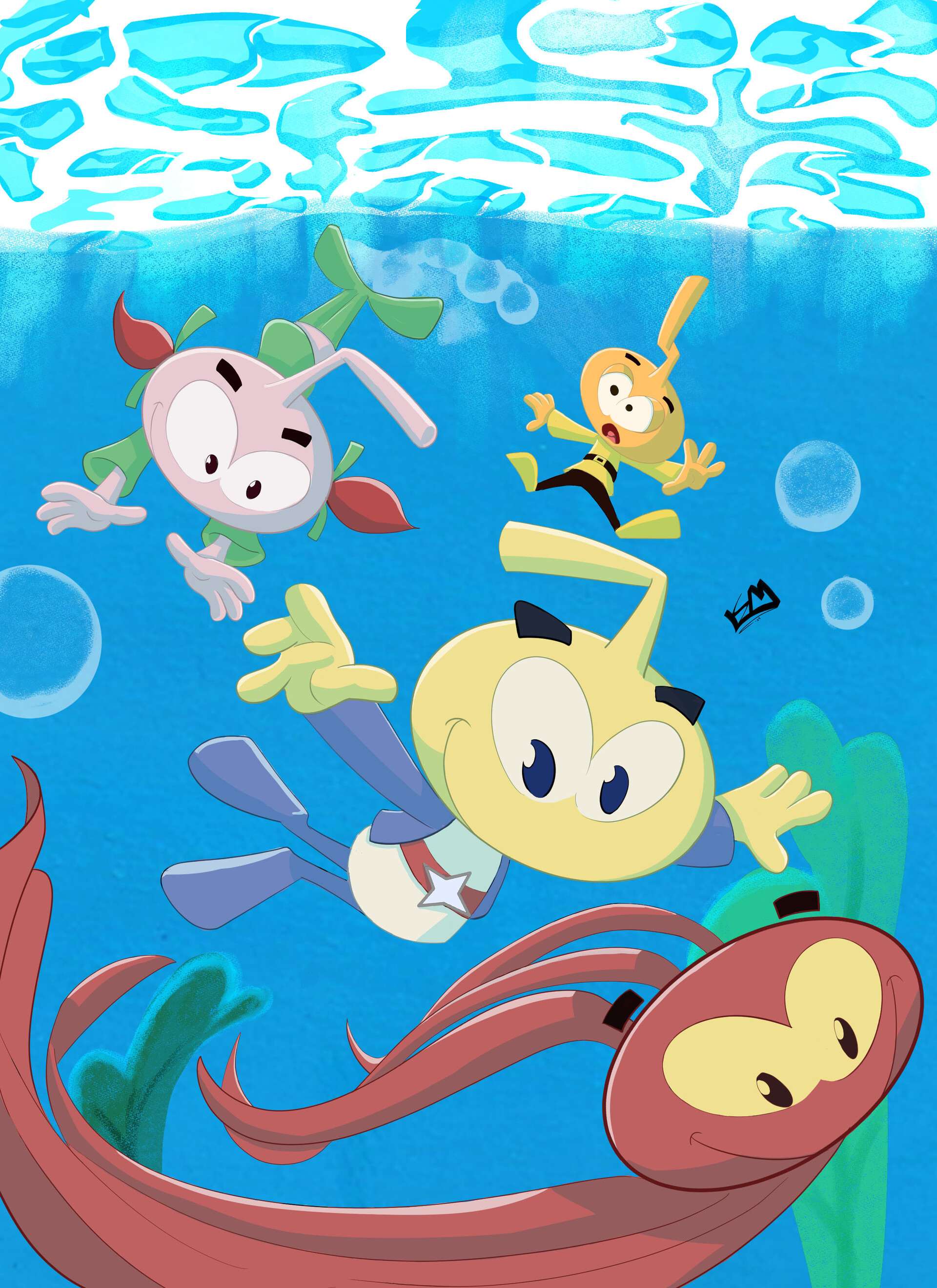 ArtStation - Snorks of Summer!
