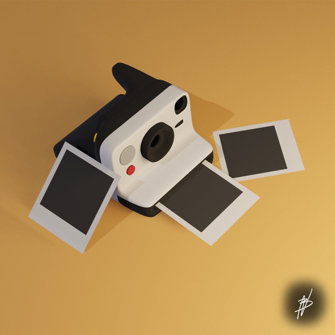 ArtStation - 3D Polaroid