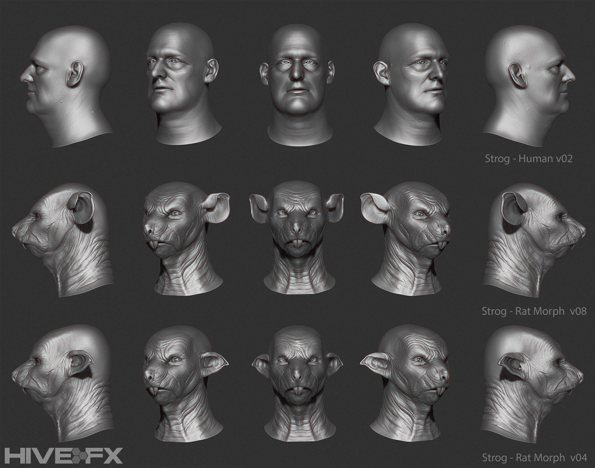 Eric Blondin - Work for Hive FX - 2016