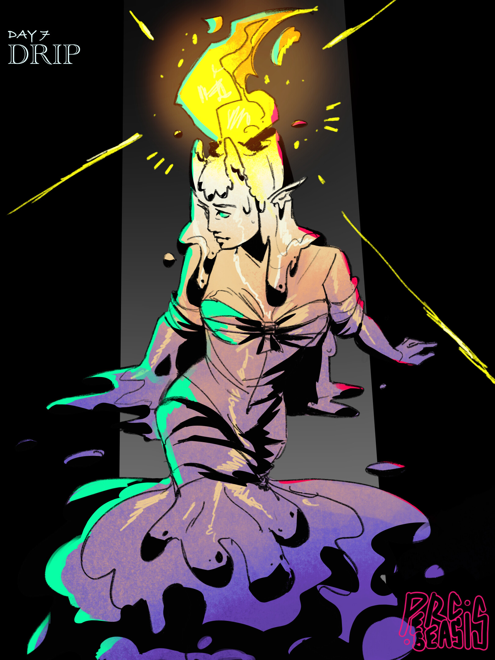 ArtStation - Day 7 - Drip