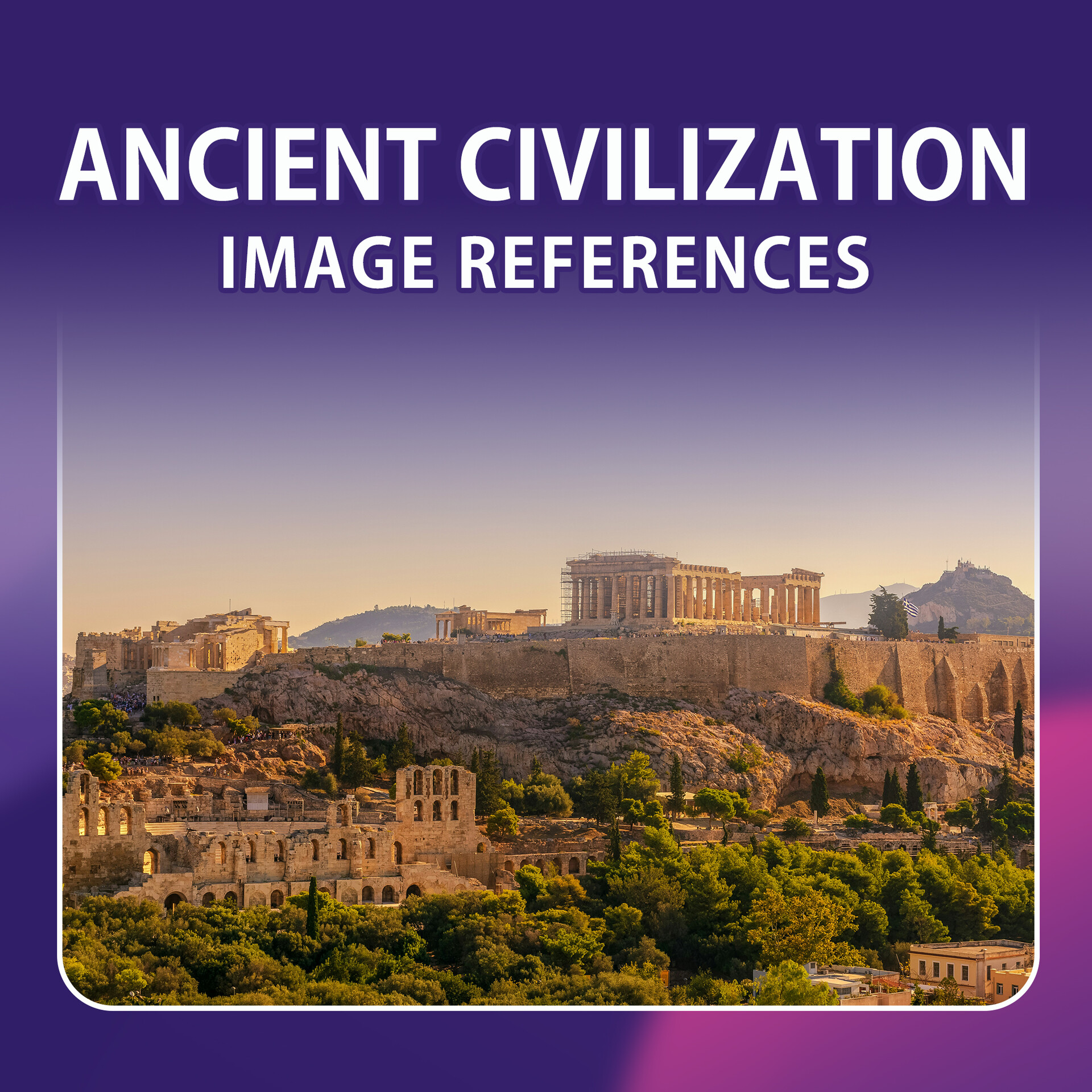 ArtStation - 400 Ancient Civilizations Reference Pack – Vol 1