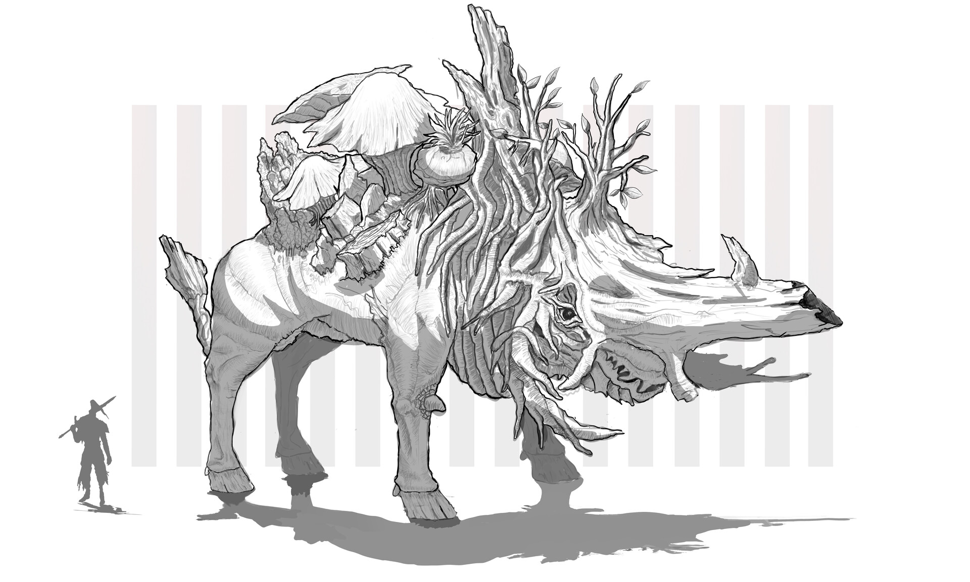 ArtStation - Creature for a Souls-like Game