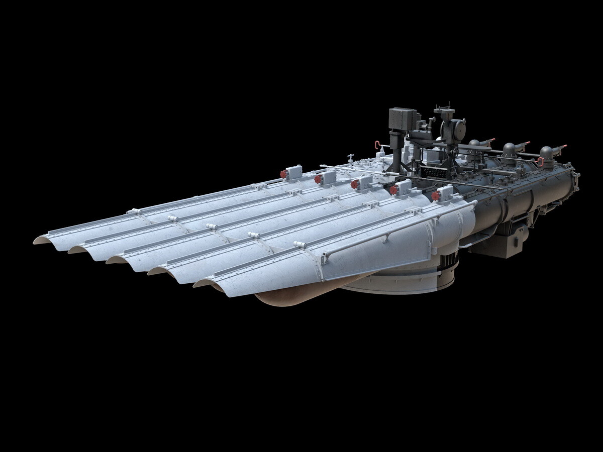 Stefan Dramiński - American 21in quintuple torpedo tube (Fletcher-class)