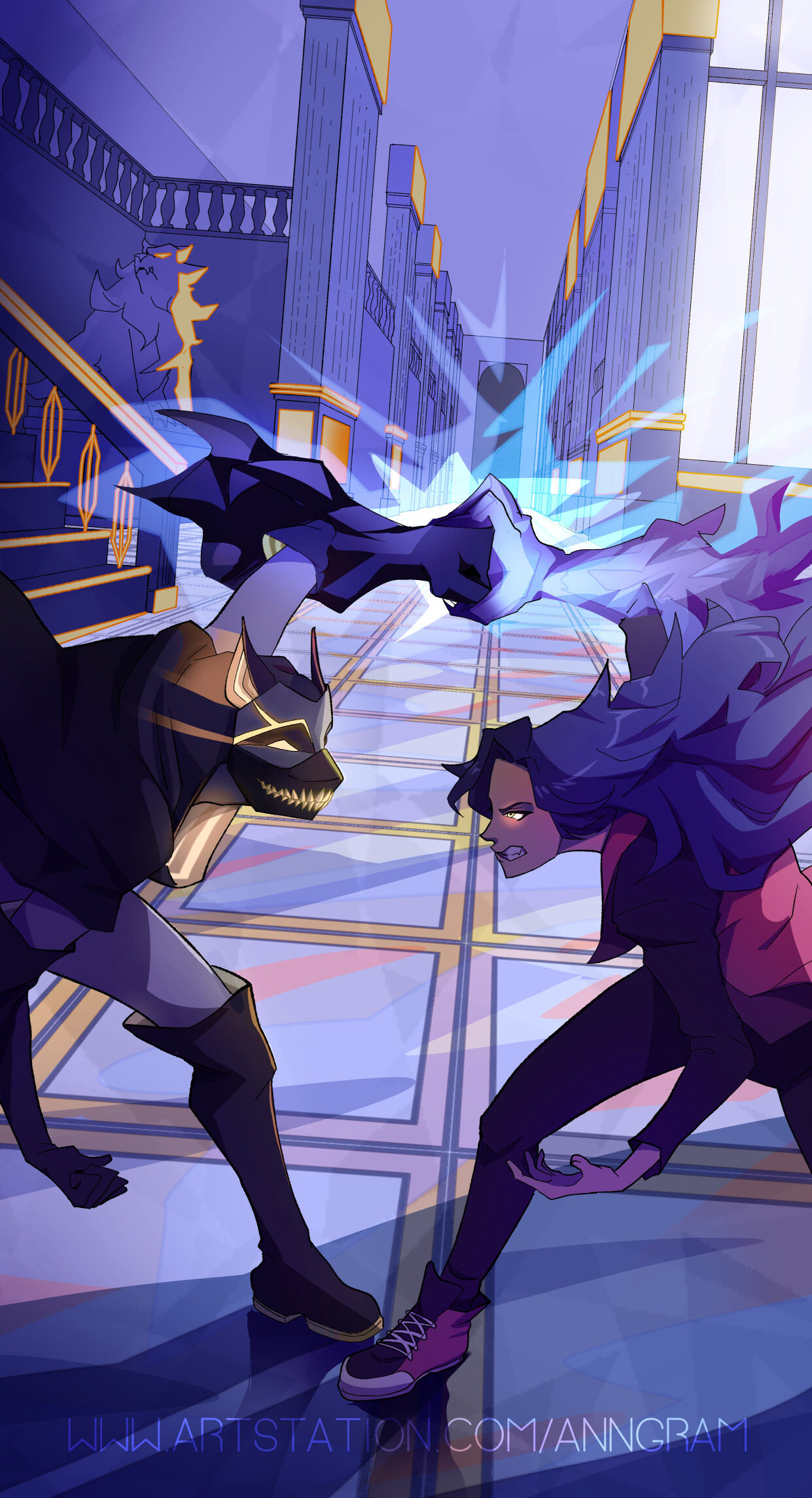 ArtStation - Clash - Bel and the Beasts