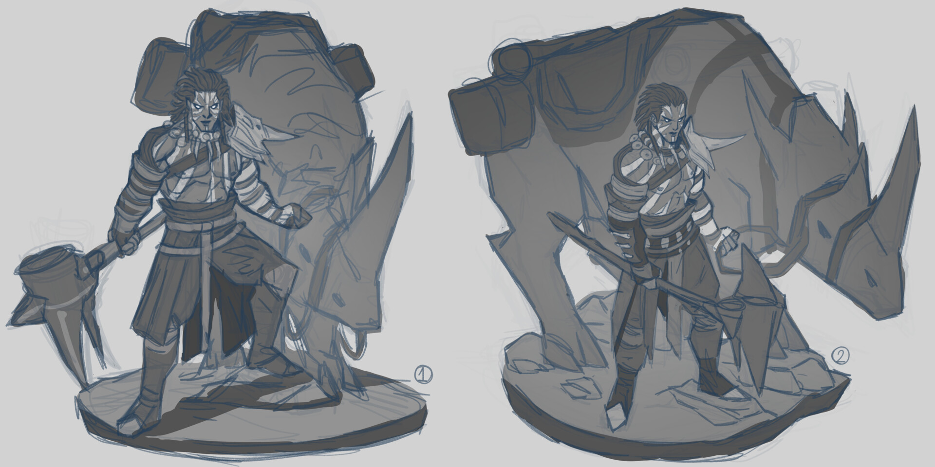 Mat Manki - dark sun miniature