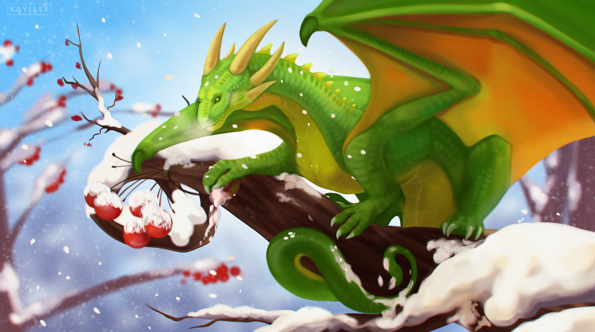 ArtStation - January dragon