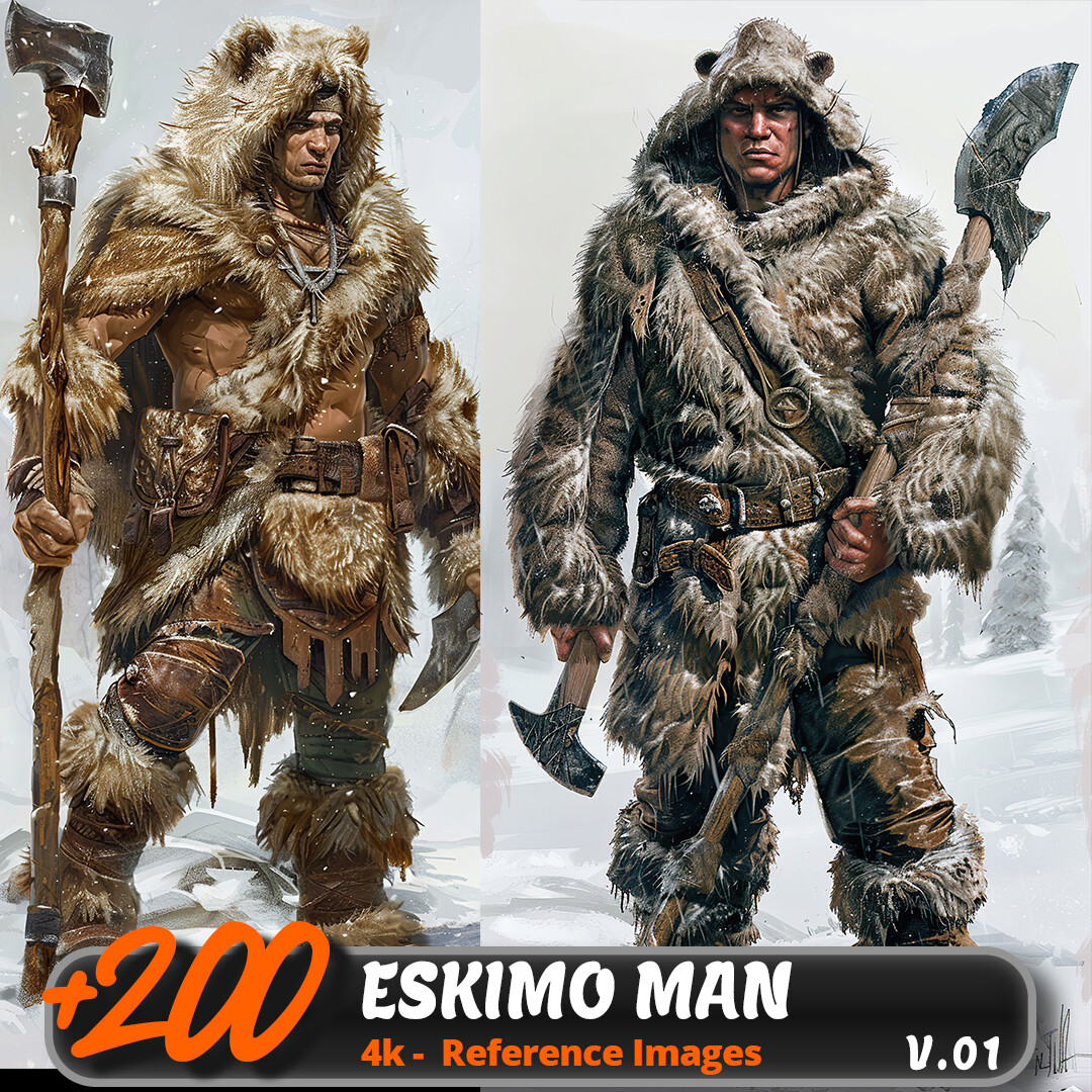 Princesa sofia - ESKIMO MAN VOL. 01/ 4K/ Reference Image