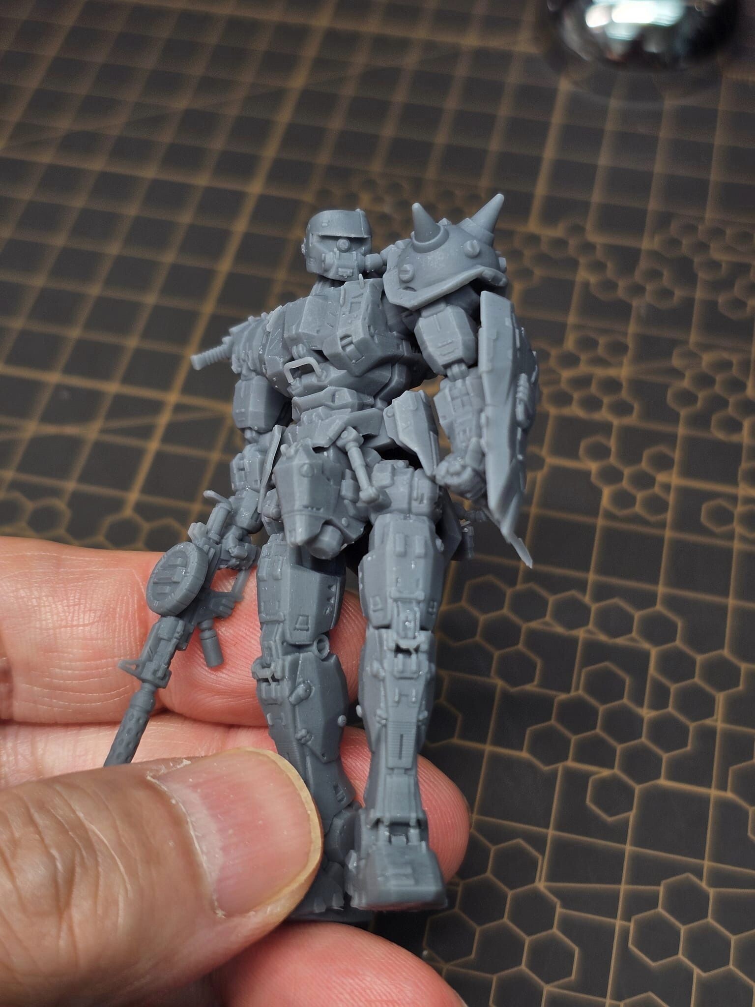 ArtStation - 011 Zaku (miniature 75mm ver ) (Apr2024)