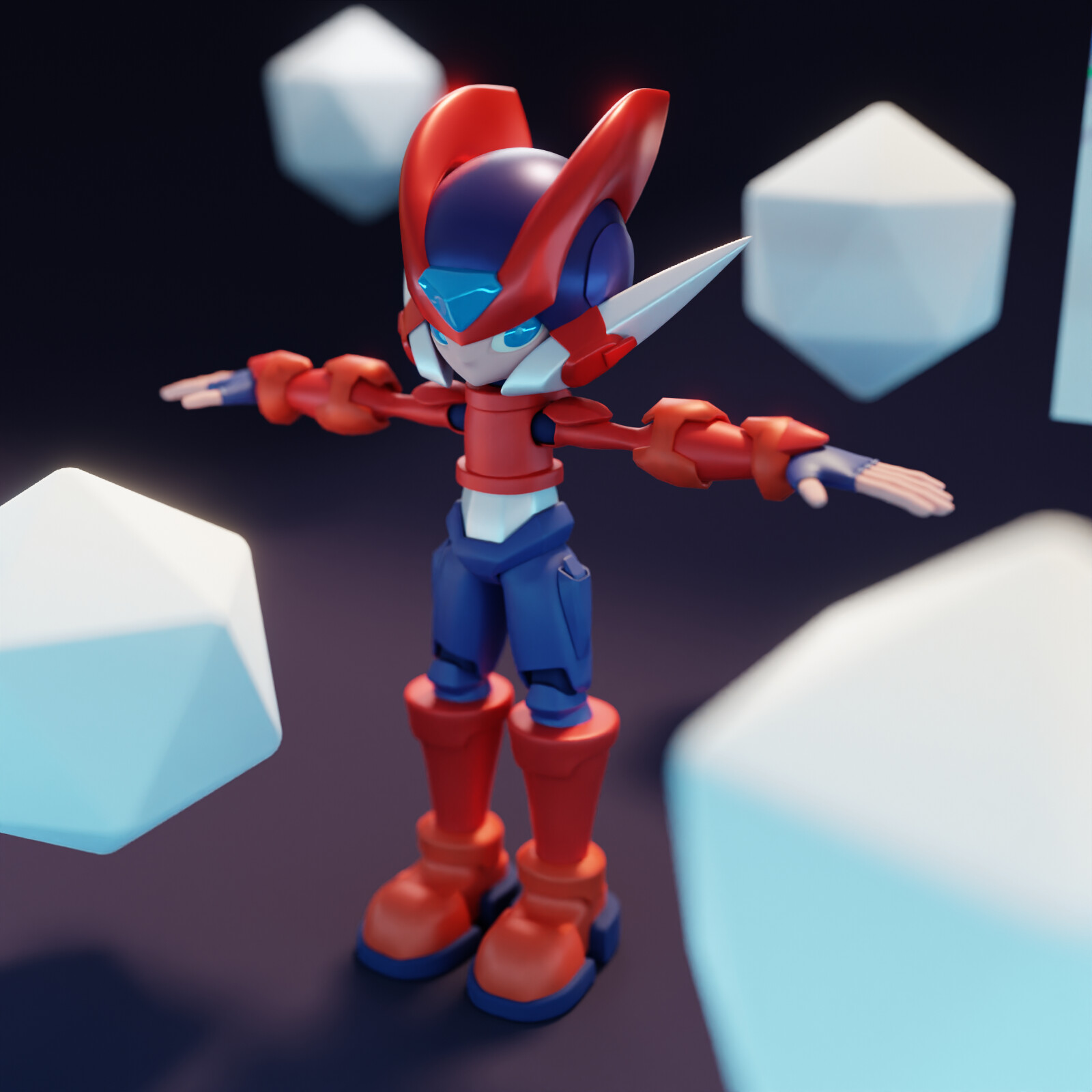 ArtStation - Megaman Zero (WIP!)