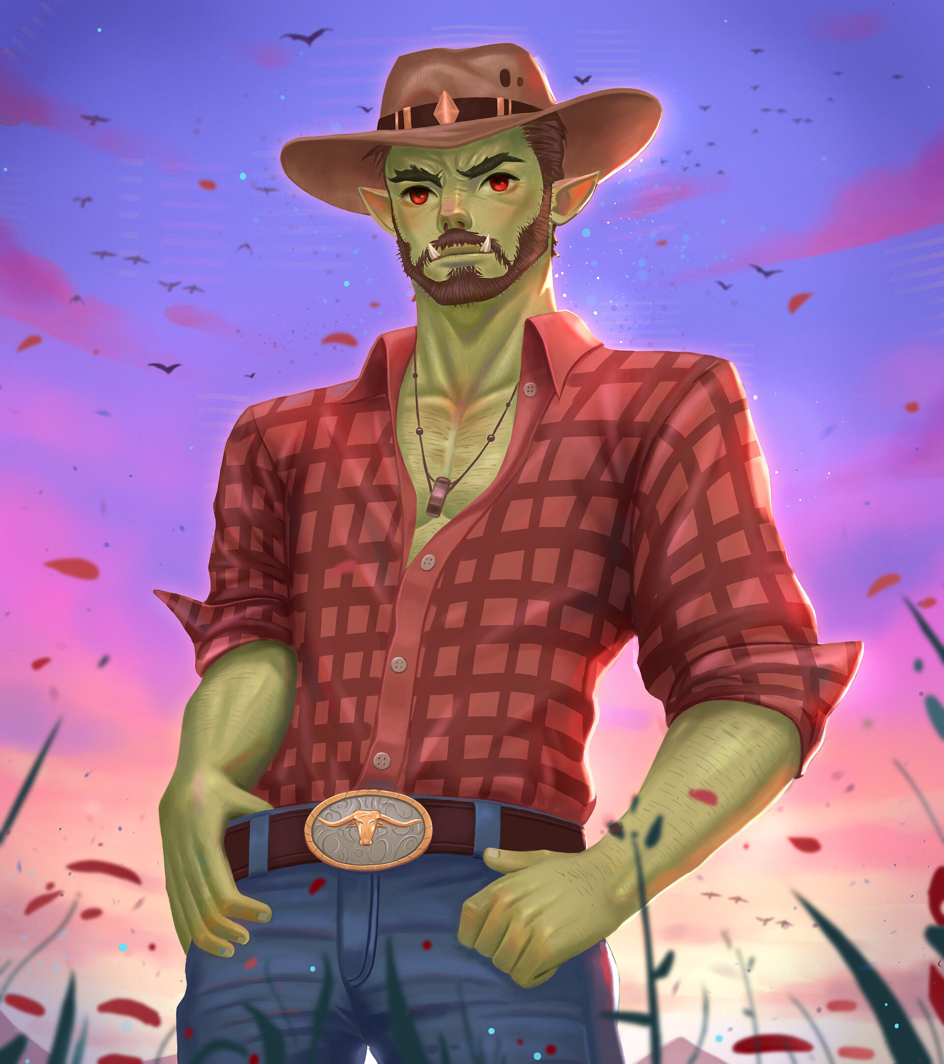 ArtStation - Half Orc by me