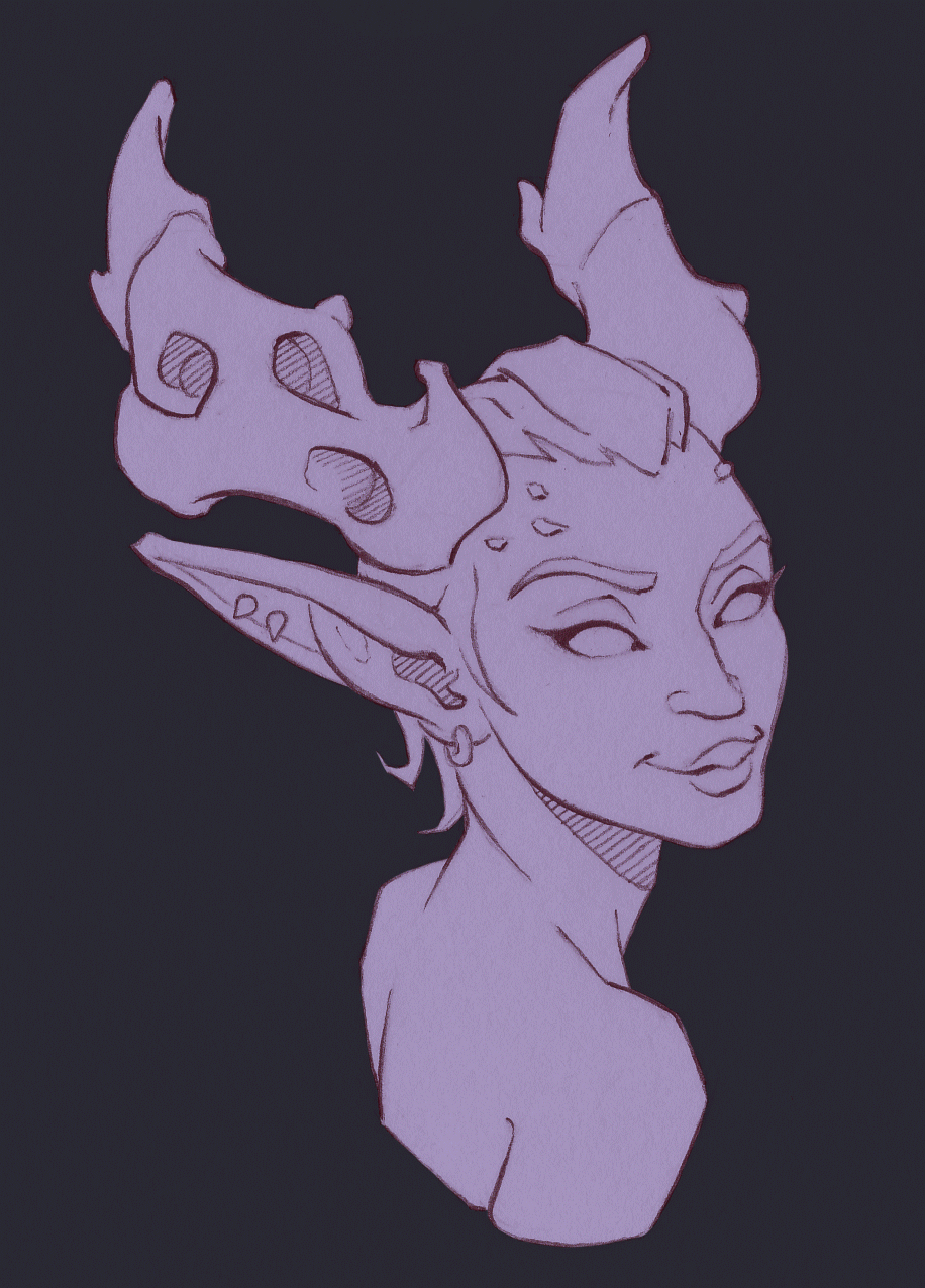 how to draw horns tumblr