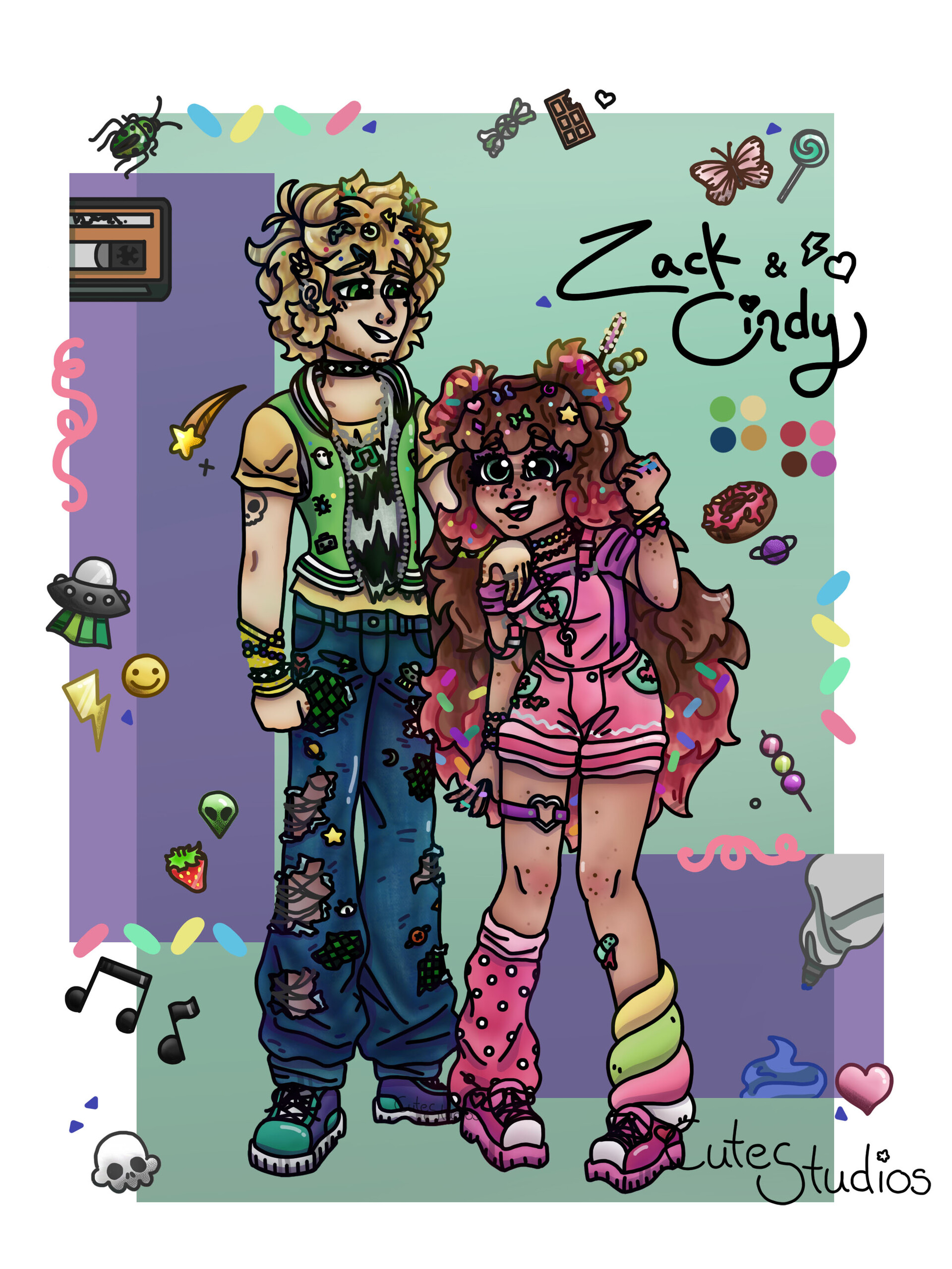 ArtStation - Zack and Cindy